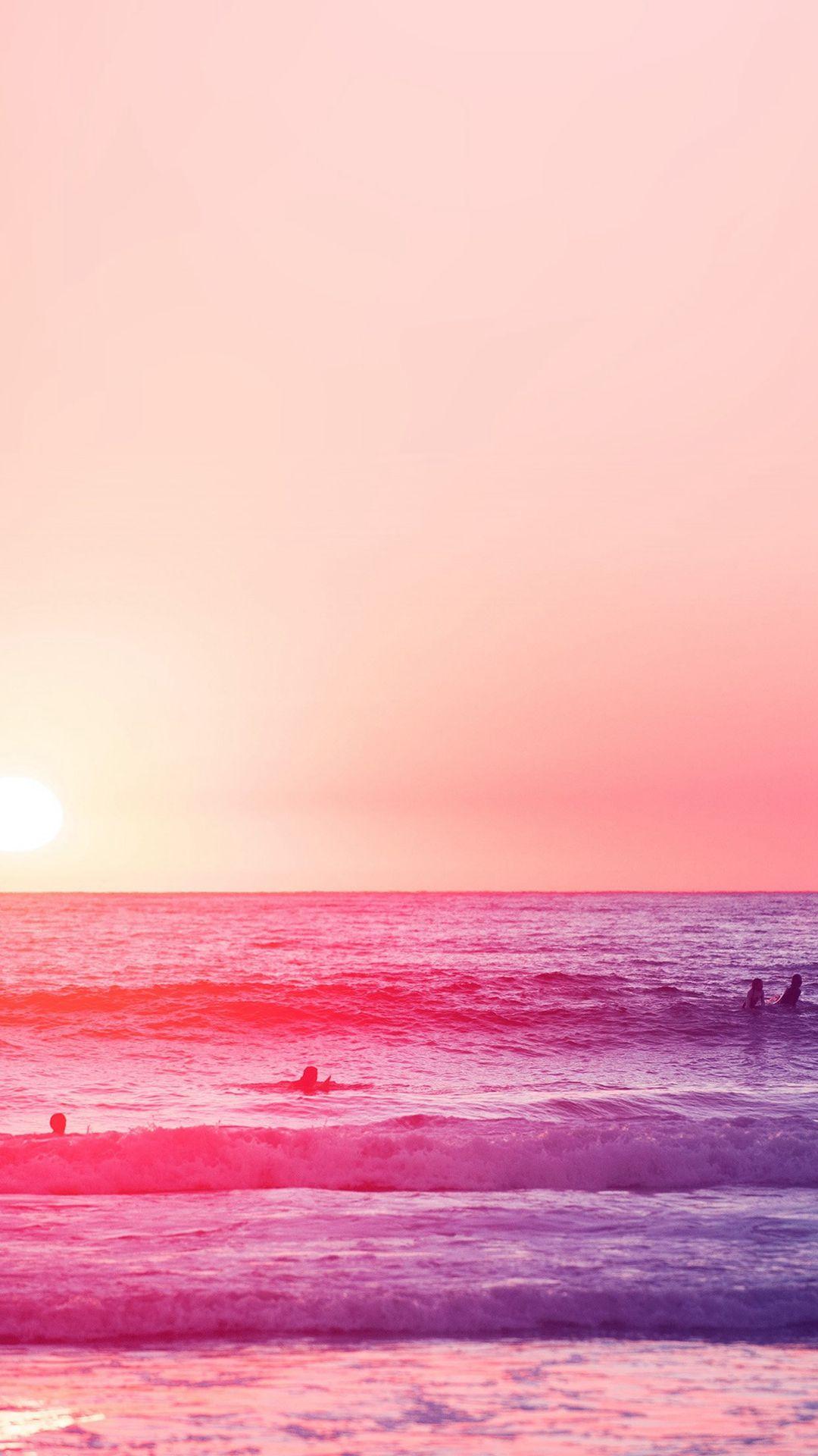 Pink Ocean Wallpapers - Top Free Pink Ocean Backgrounds - WallpaperAccess