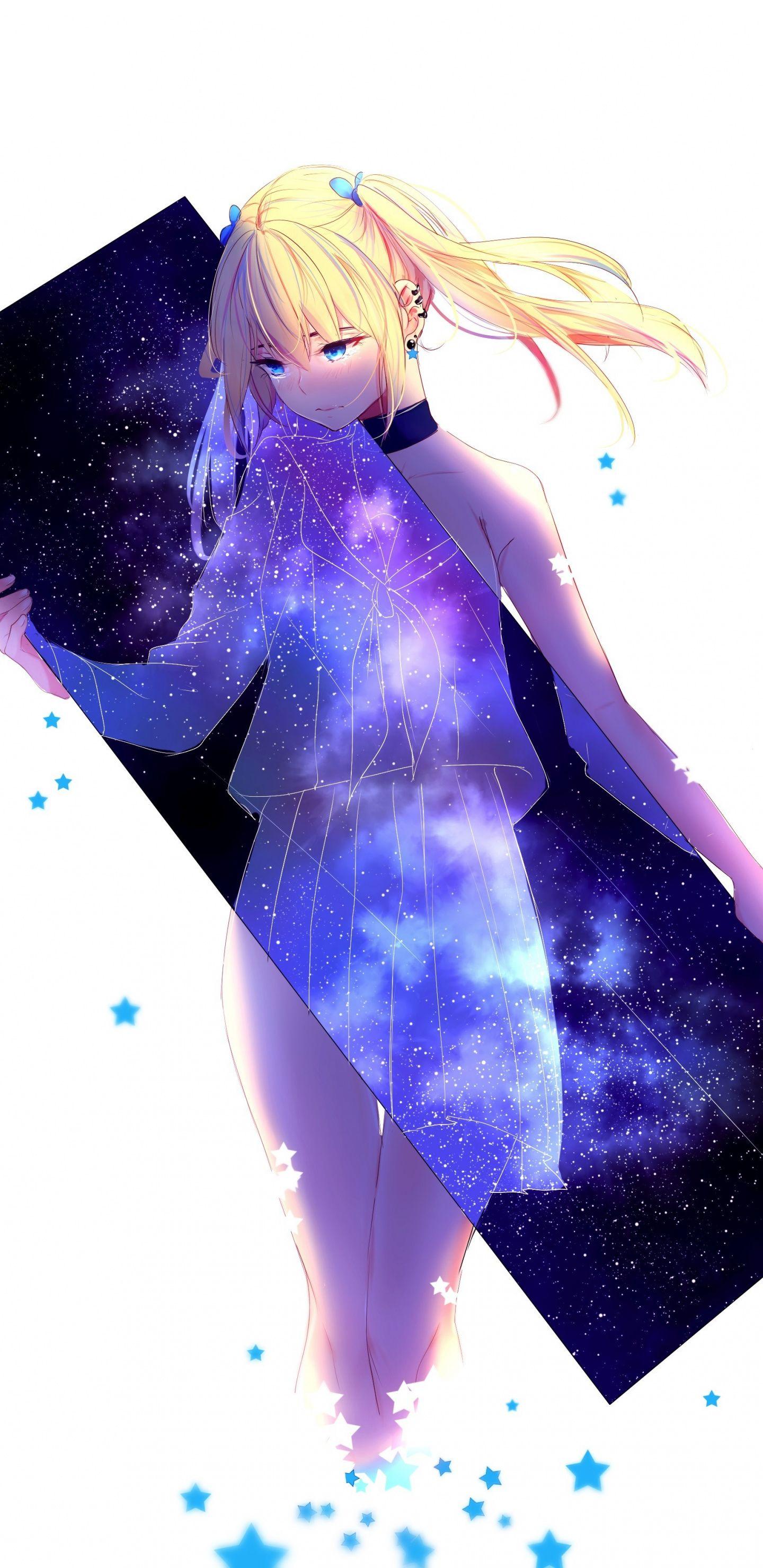 Galaxy Girl Wallpapers - Top Free Galaxy Girl Backgrounds - WallpaperAccess