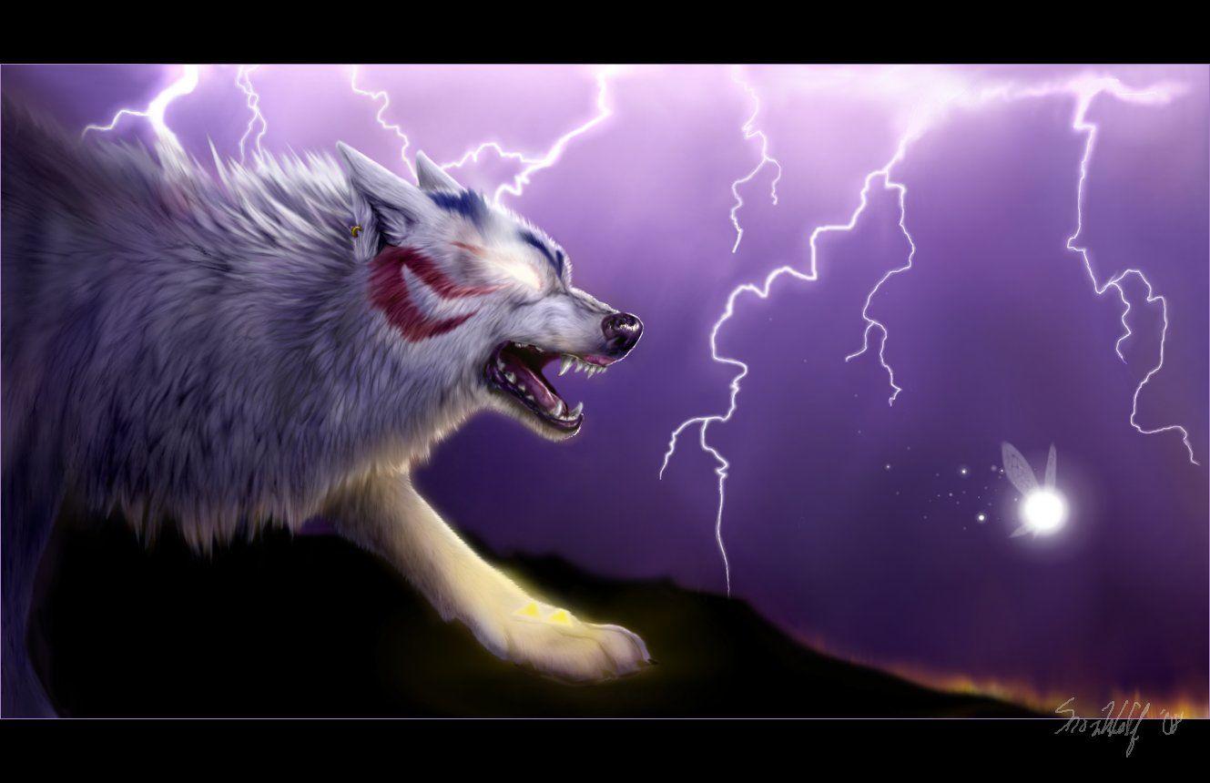 Purple Wolf Wallpapers - Top Free Purple Wolf Backgrounds - WallpaperAccess