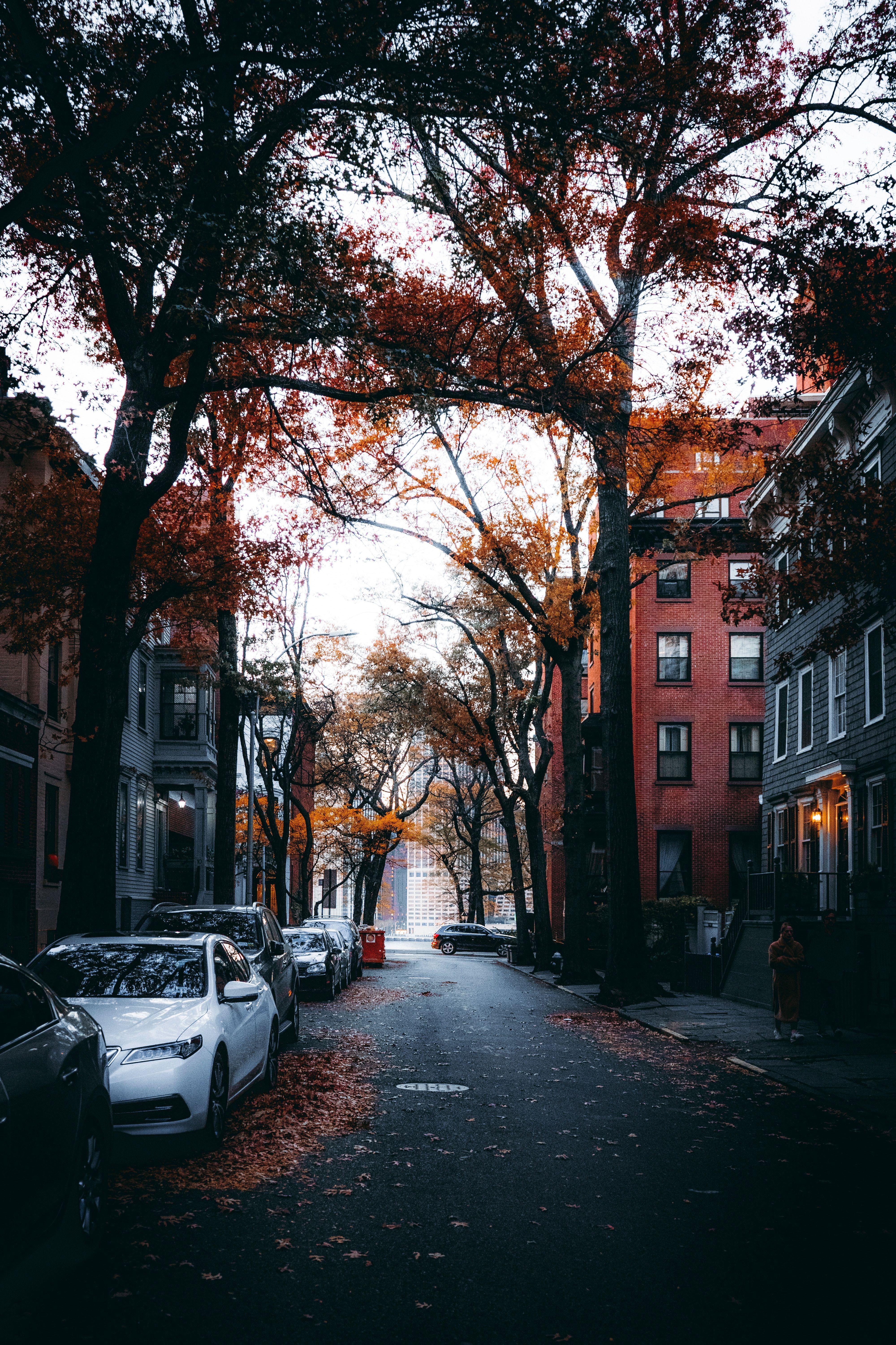 Autumn Street Wallpapers - Top Free Autumn Street Backgrounds ...