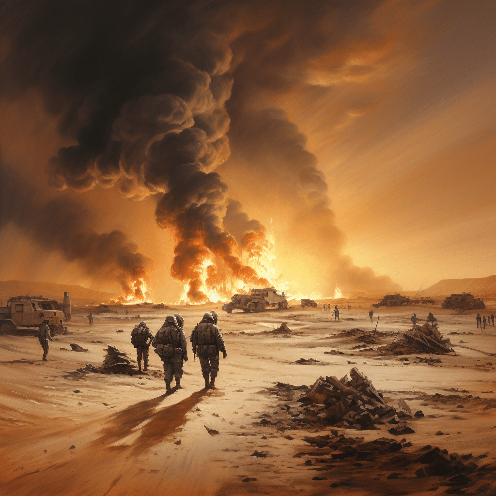 Gulf War Wallpapers - Top Free Gulf War Backgrounds - WallpaperAccess