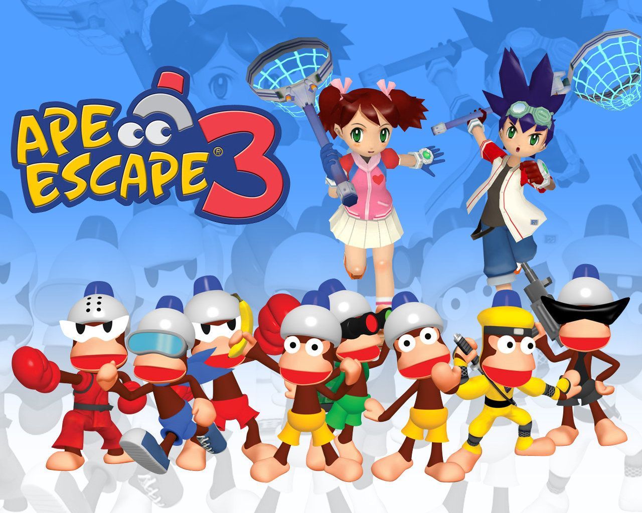 Ape Escape Wallpapers - Top Free Ape Escape Backgrounds - WallpaperAccess