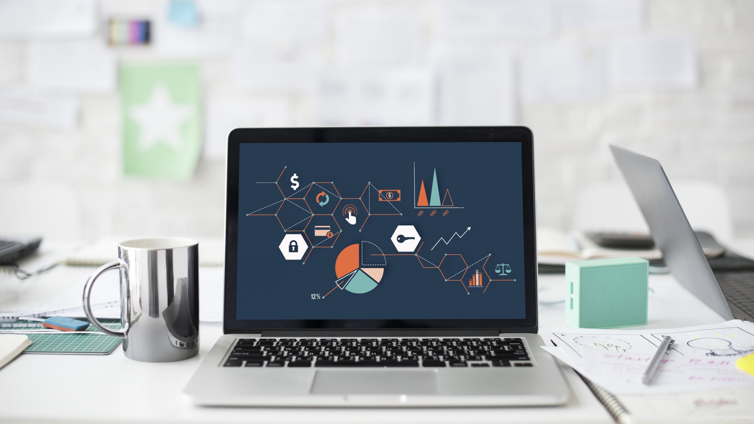 Office Laptop Wallpapers - Top Free Office Laptop Backgrounds ...
