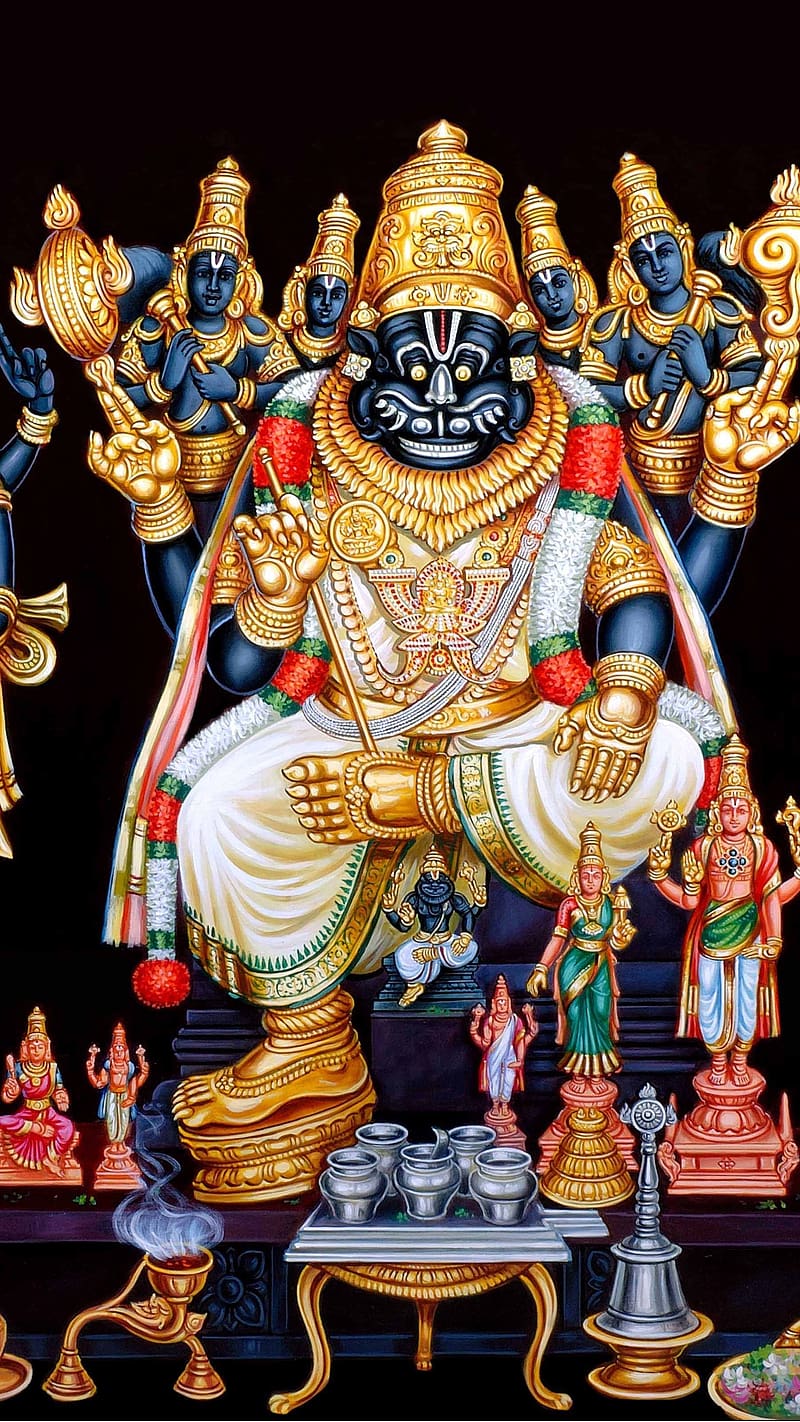 Lakshmi Narasimha Swamy Wallpapers - Top Free Lakshmi Narasimha Swamy Backgrounds - WallpaperAccess