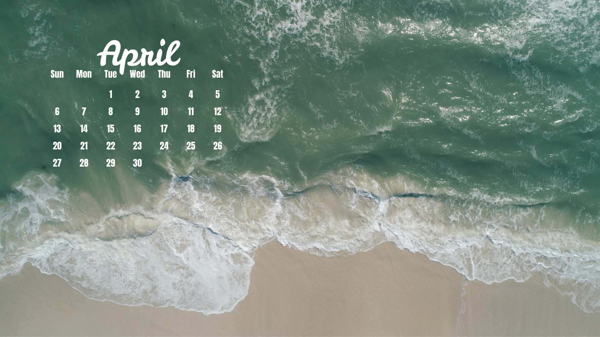 April 2025 Calendar Wallpapers - Top Free April 2025 Calendar ...