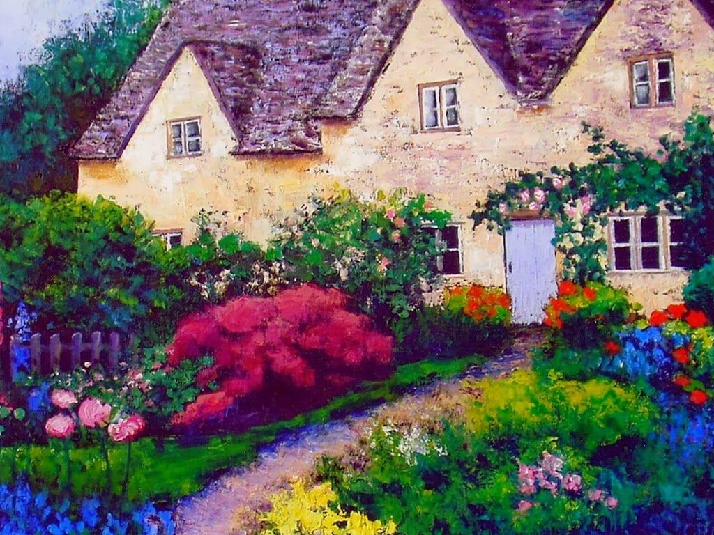 Cottage Garden Wallpapers - Top Free Cottage Garden Backgrounds ...