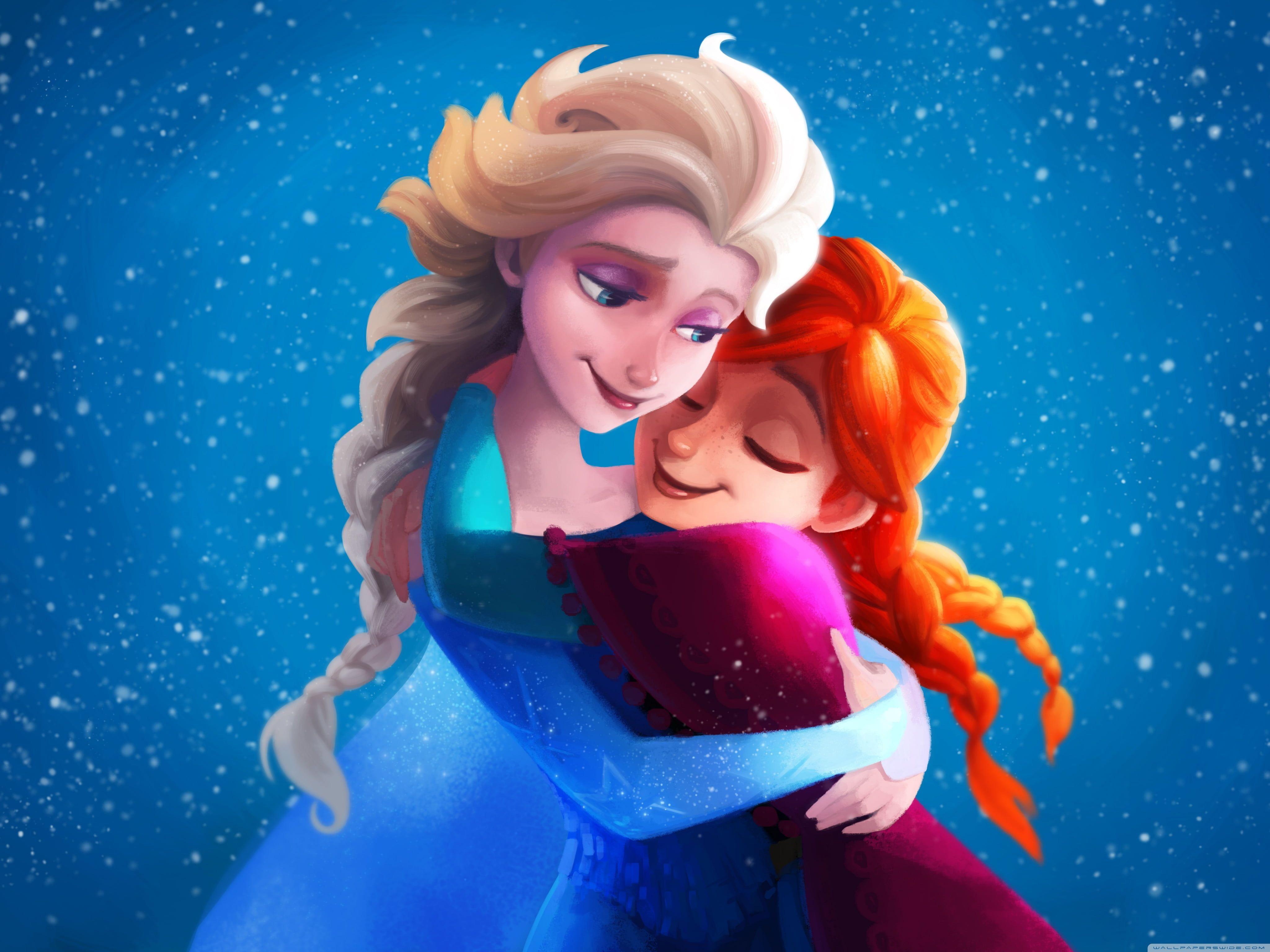 Anna And Elsa Hd Wallpapers Top Free Anna And Elsa Hd Backgrounds Wallpaperaccess
