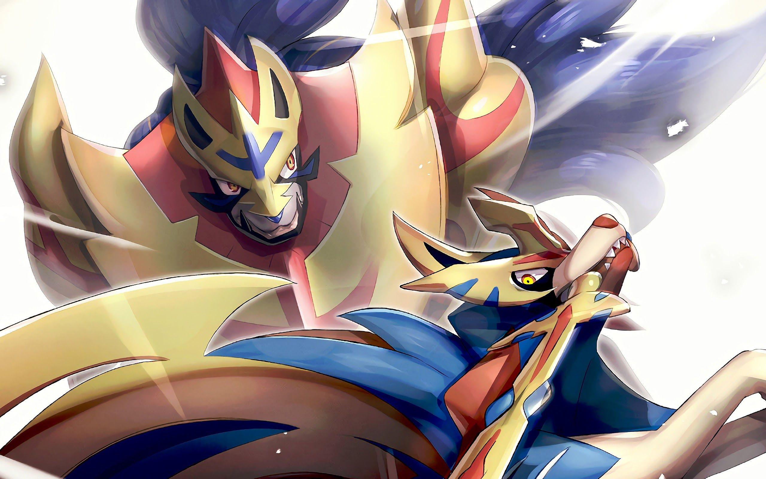 Zacian And Zamazenta Wallpapers - Top Free Zacian And Zamazenta ...