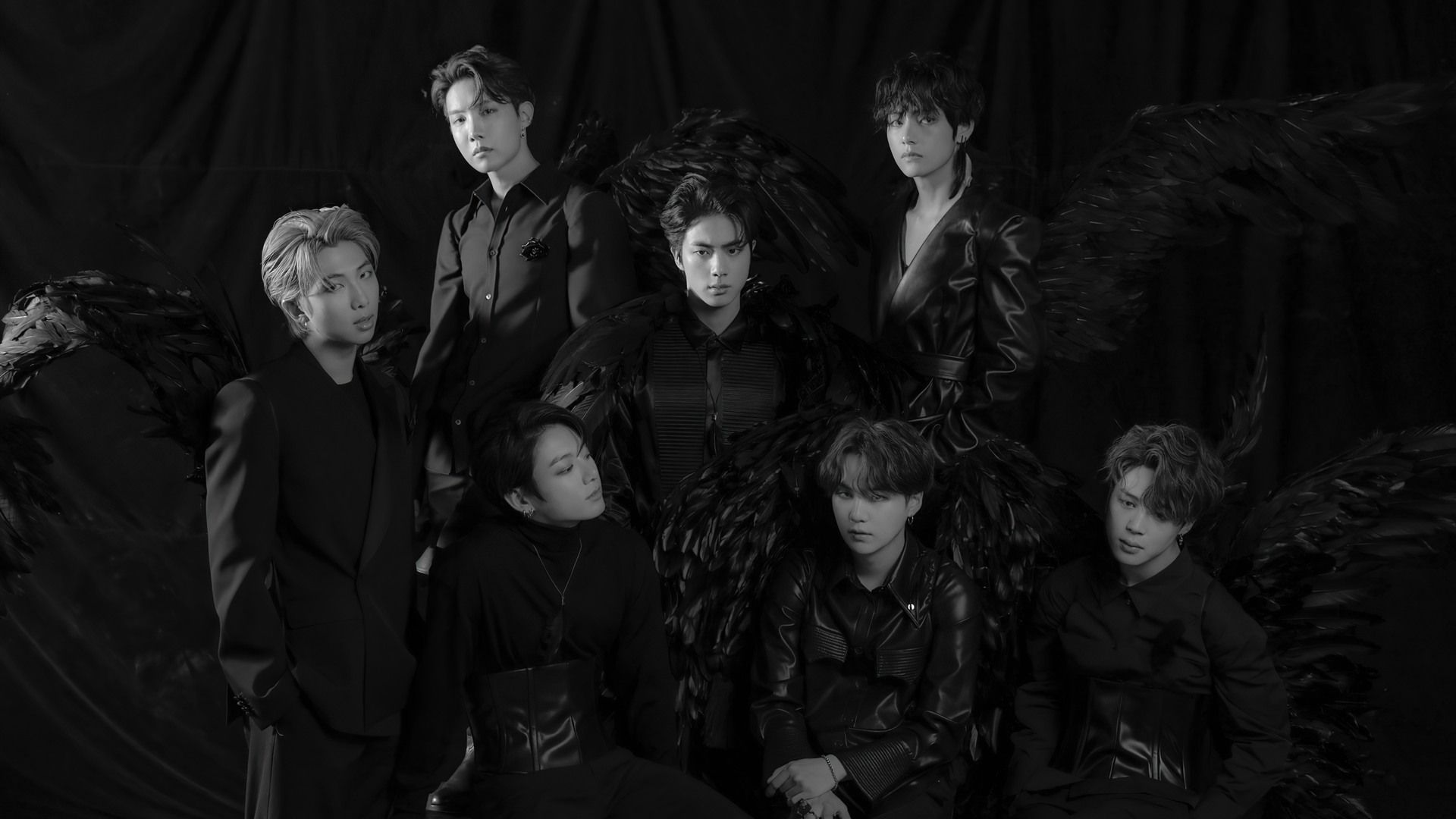 BTS Dark Desktop Wallpapers - Top Free BTS Dark Desktop Backgrounds ...