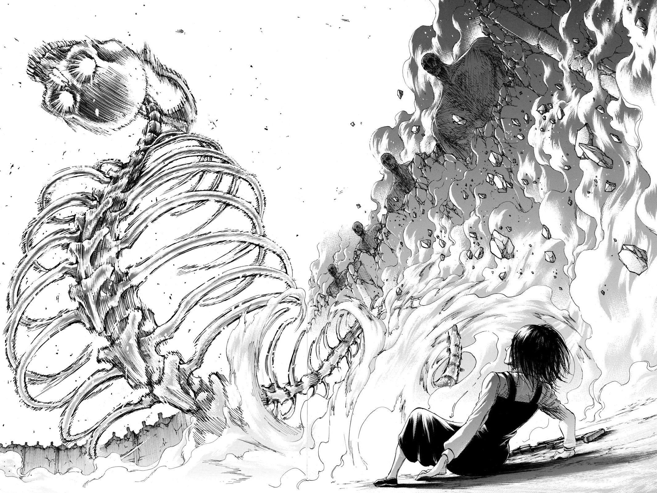 Attack On Titan Manga Panel Wallpapers - Top Free Attack On Titan Manga ...