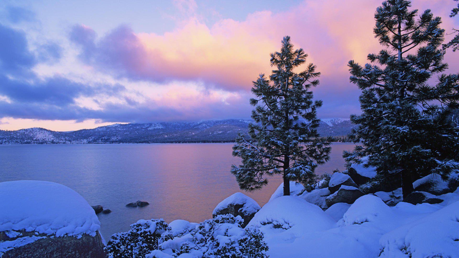 Winter Lake Wallpapers - Top Free Winter Lake Backgrounds - WallpaperAccess