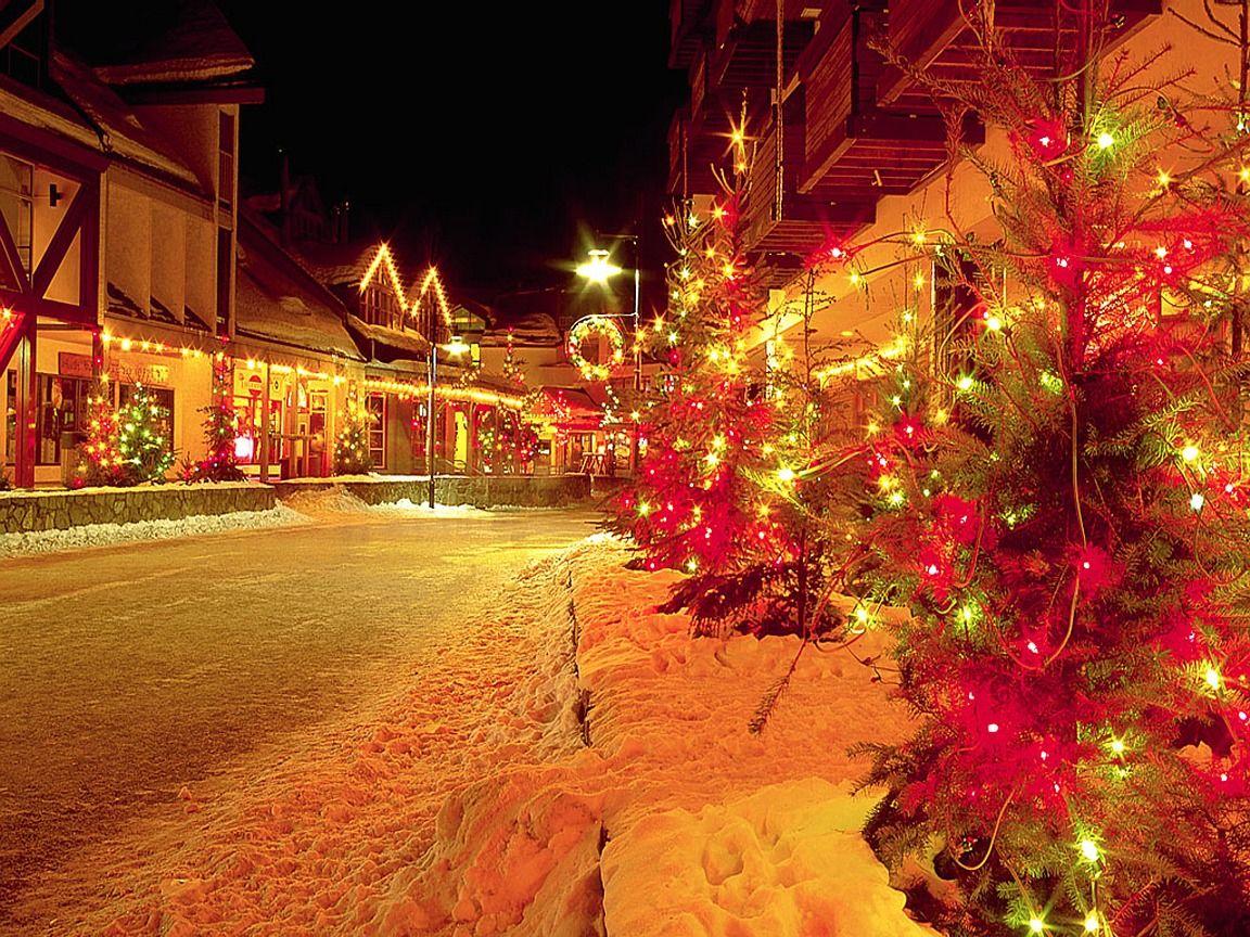 Christmas Street Wallpapers - Top Free Christmas Street Backgrounds ...
