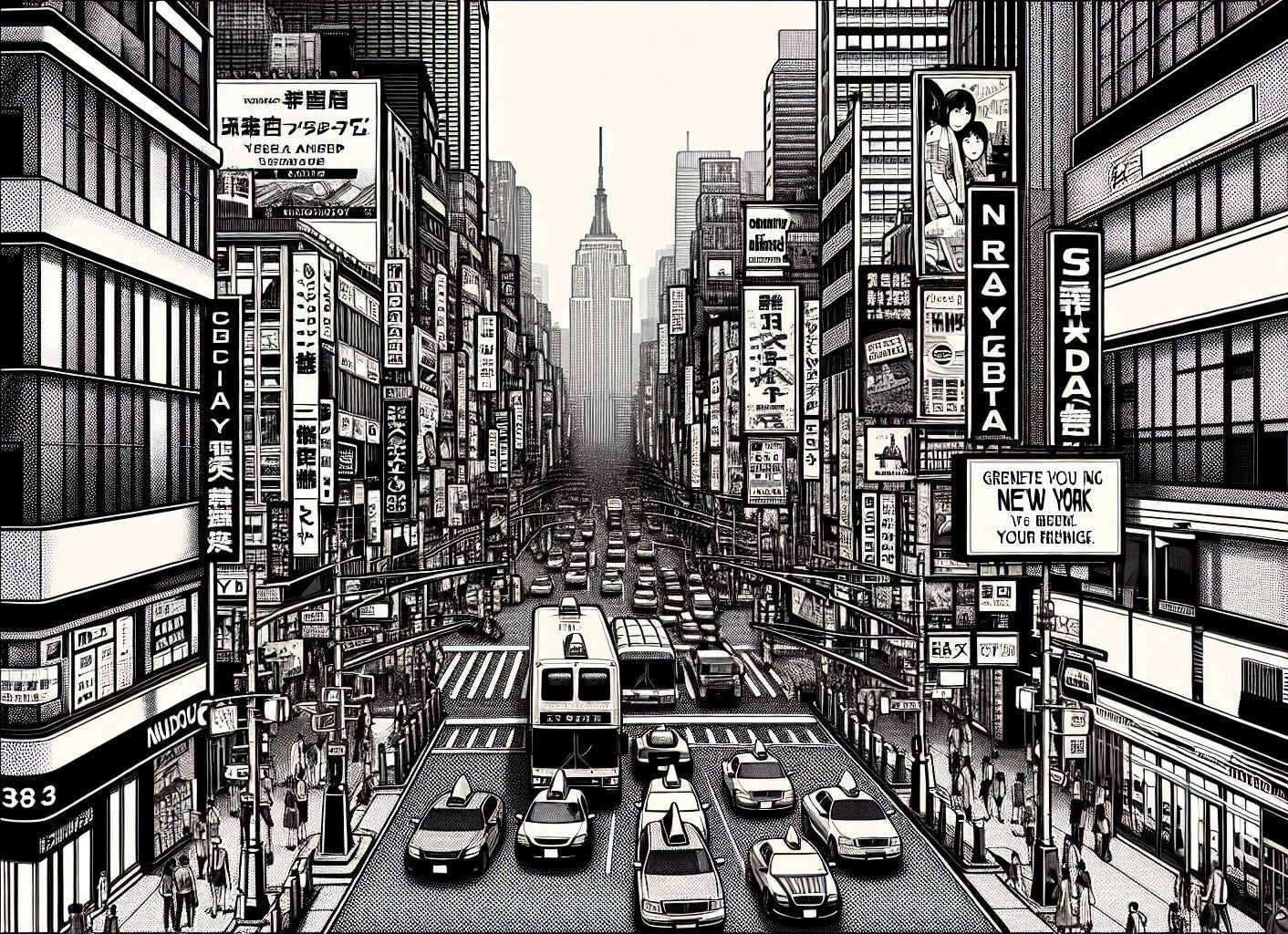 Manga City Wallpapers - Top Free Manga City Backgrounds - WallpaperAccess