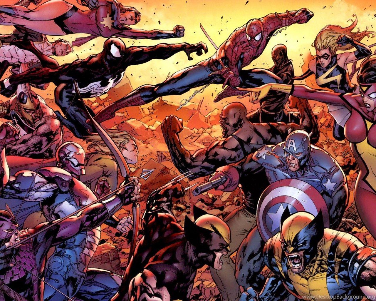 Avengers Comic Wallpapers - Top Free Avengers Comic Backgrounds - WallpaperAccess