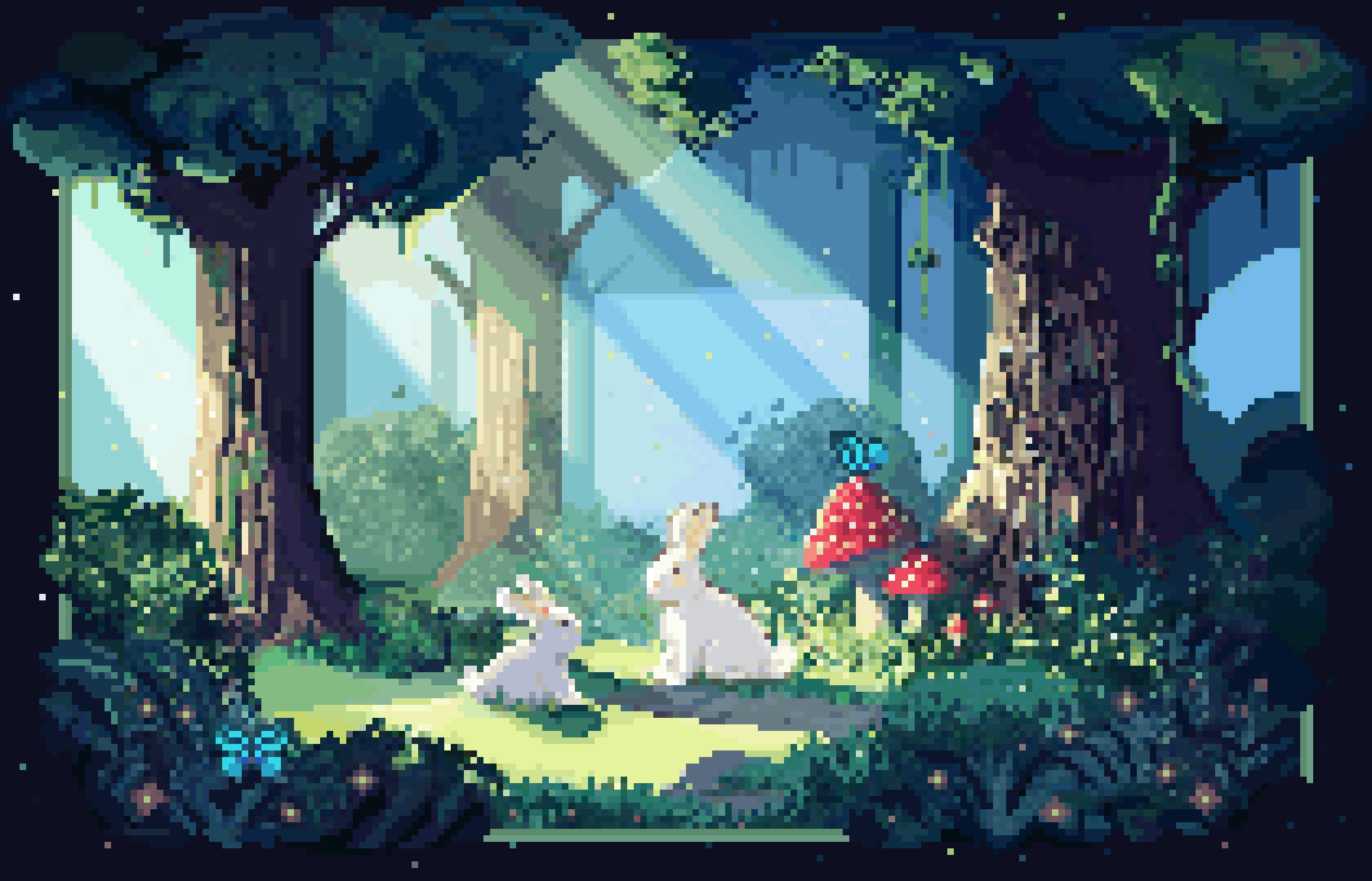 Moving Pixel Art Wallpapers - Top Free Moving Pixel Art Backgrounds ...