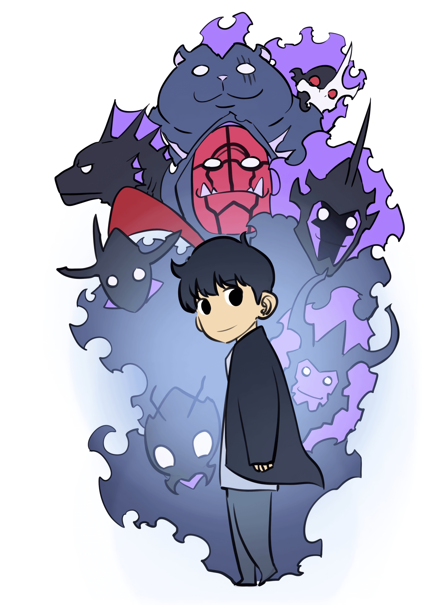 Solo Leveling Chibi Wallpapers - Top Free Solo Leveling Chibi ...