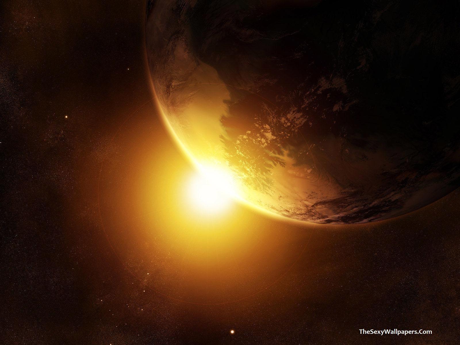 Earth and Sun Wallpapers - Top Free Earth and Sun Backgrounds ...