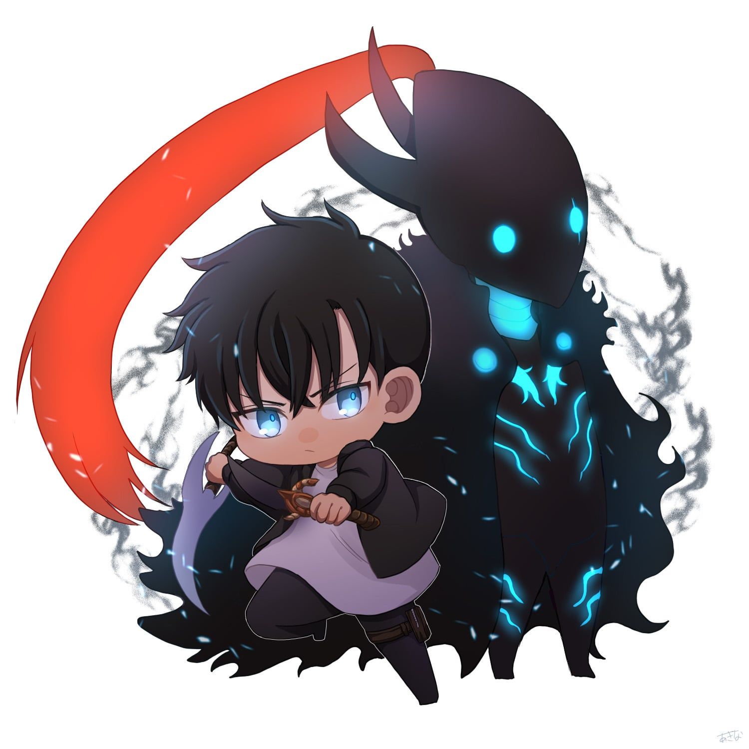 Solo Leveling Chibi Wallpapers - Top Free Solo Leveling Chibi ...