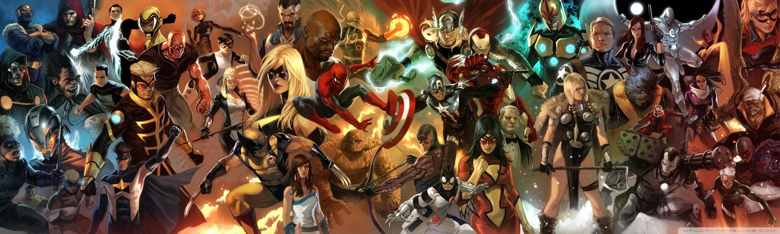 All Marvel Charecters Wallpapers - Top Free All Marvel Charecters ...