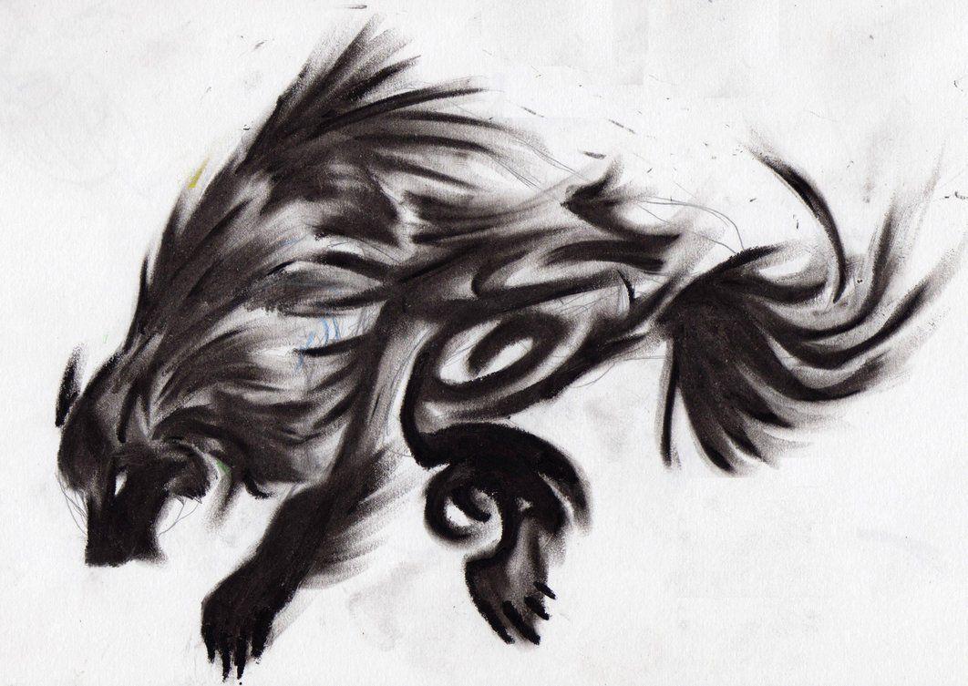 Shadow Wolf Wallpapers - Top Free Shadow Wolf Backgrounds - WallpaperAccess