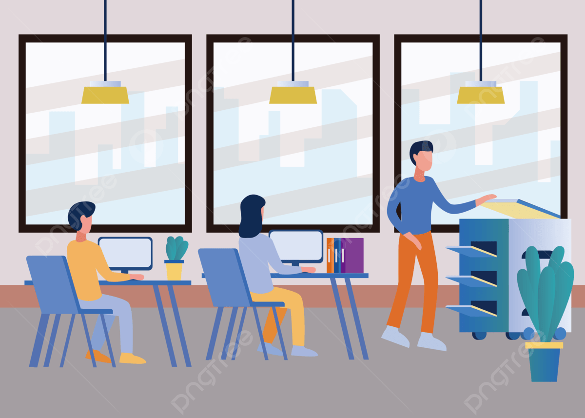 Cartoon office Wallpapers - Top Free Cartoon office Backgrounds ...