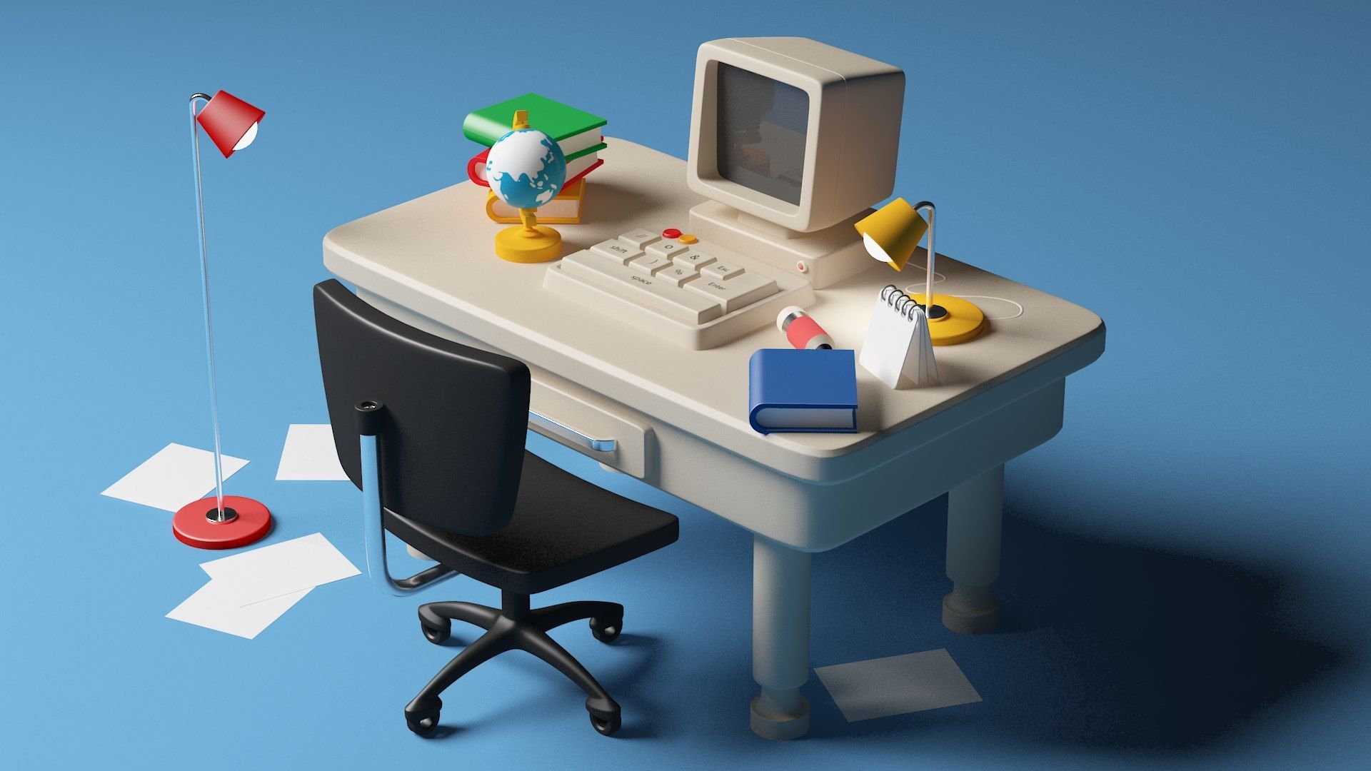 Cartoon office Wallpapers - Top Free Cartoon office Backgrounds ...