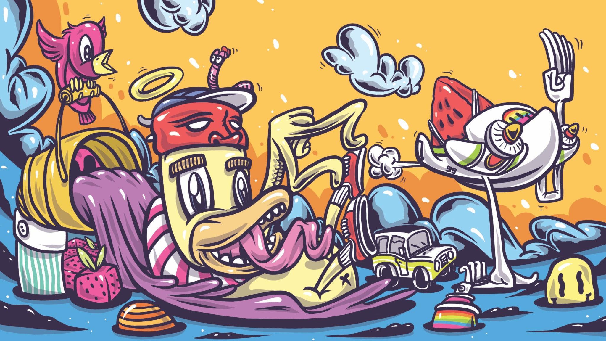 Cartoon Pop Art Wallpapers - Top Free Cartoon Pop Art Backgrounds ...