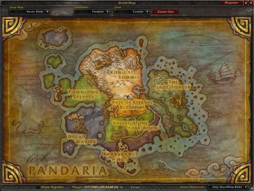 Wow Map Wallpapers - Top Free Wow Map Backgrounds - WallpaperAccess