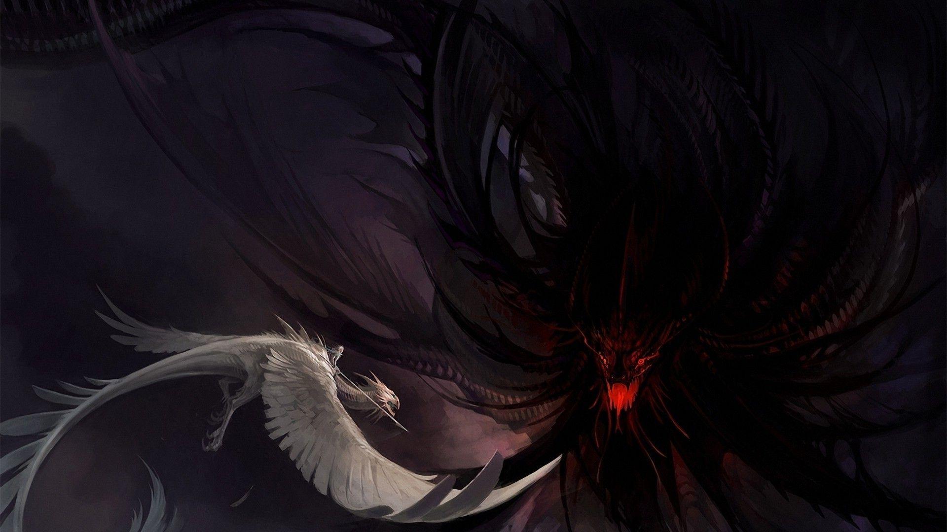 Dark Demon Wallpapers - Top Free Dark Demon Backgrounds - WallpaperAccess