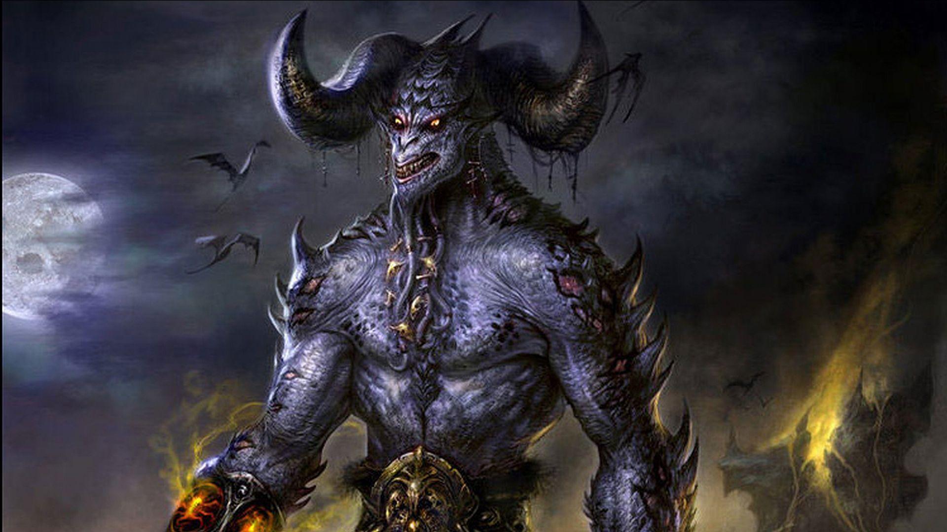 Dark Demon Wallpapers - Top Free Dark Demon Backgrounds - WallpaperAccess