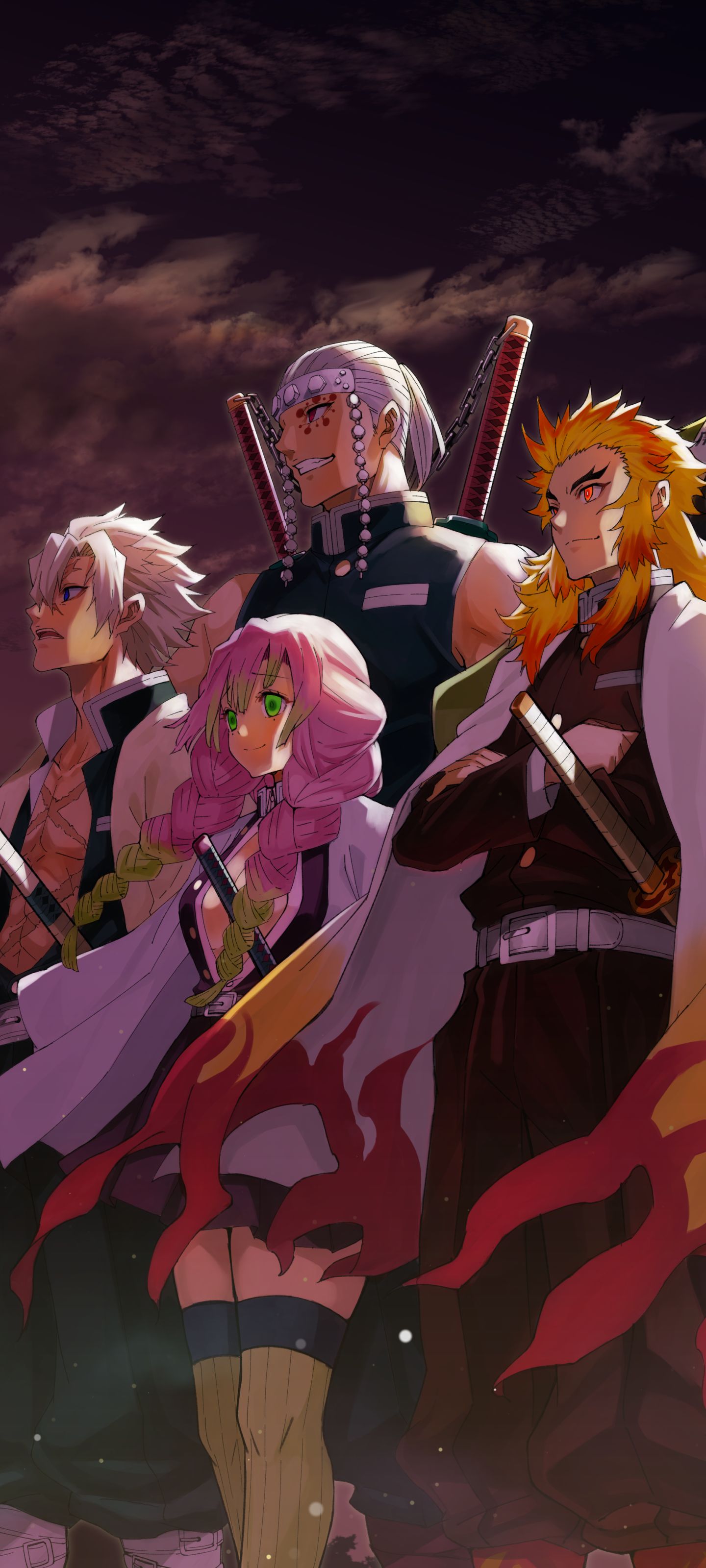 Tengen and Rengoku Wallpapers - Top Free Tengen and Rengoku Backgrounds ...