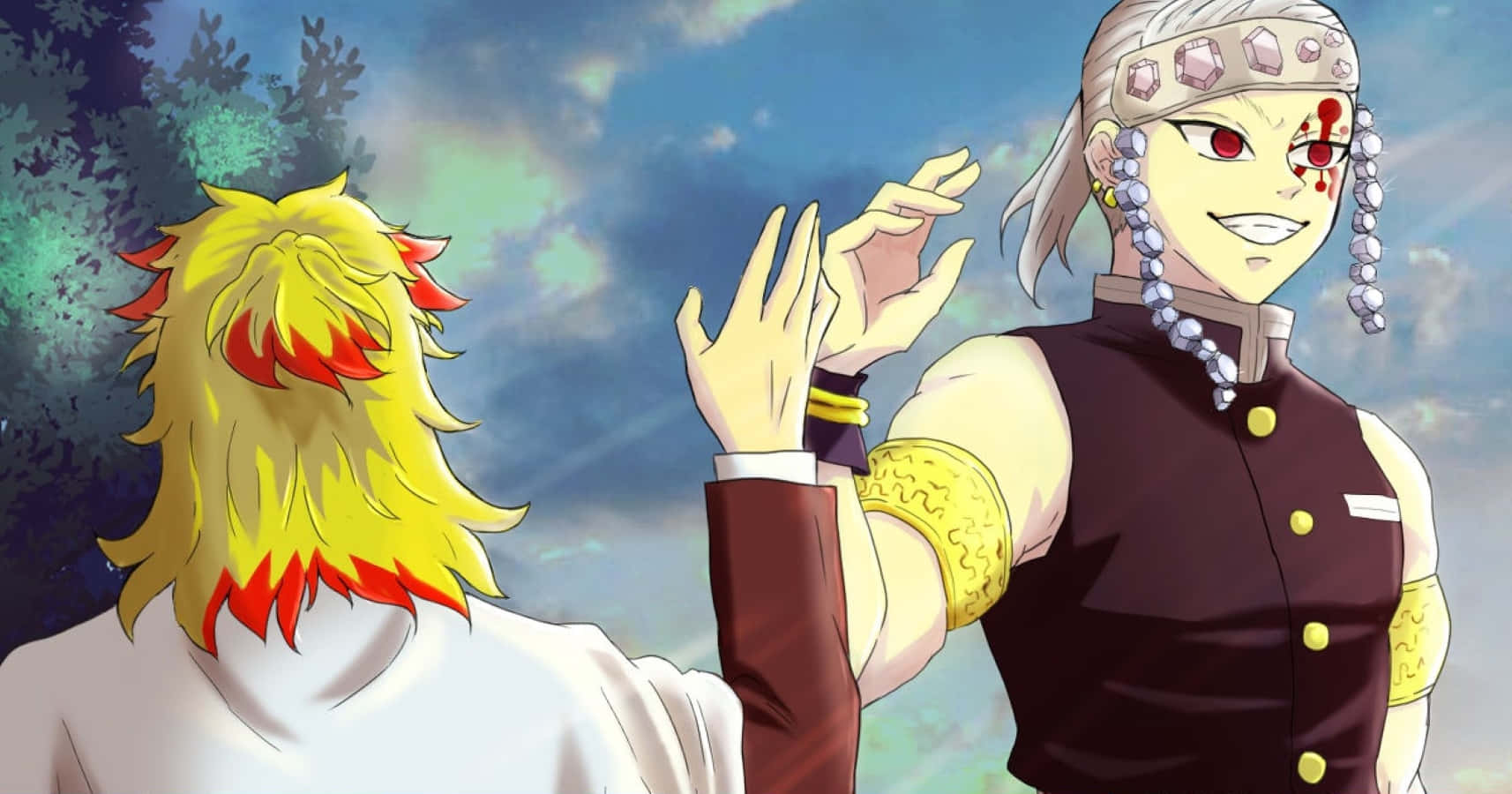 Tengen and Rengoku Wallpapers - Top Free Tengen and Rengoku Backgrounds ...