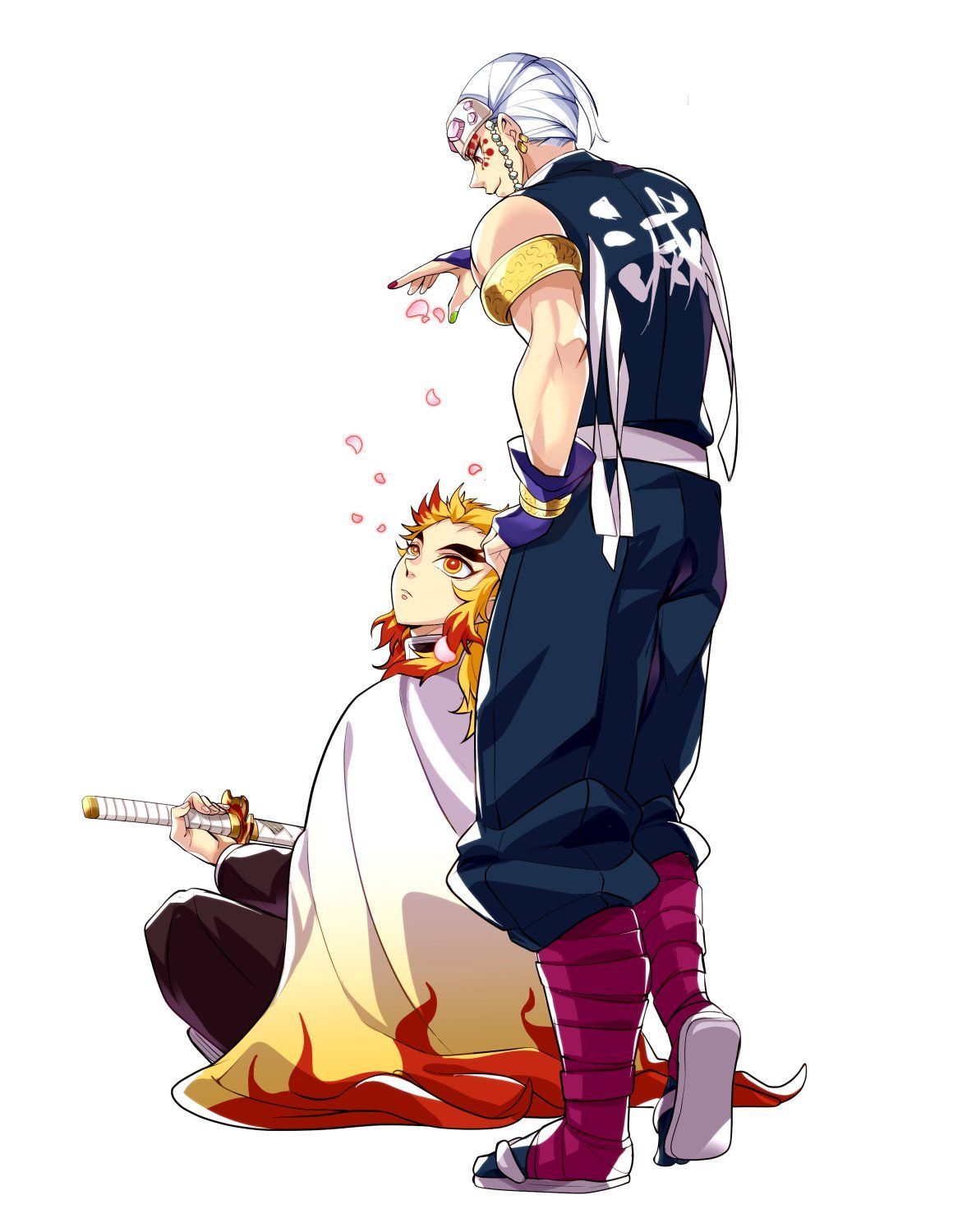 Tengen and Rengoku Wallpapers - Top Free Tengen and Rengoku Backgrounds ...