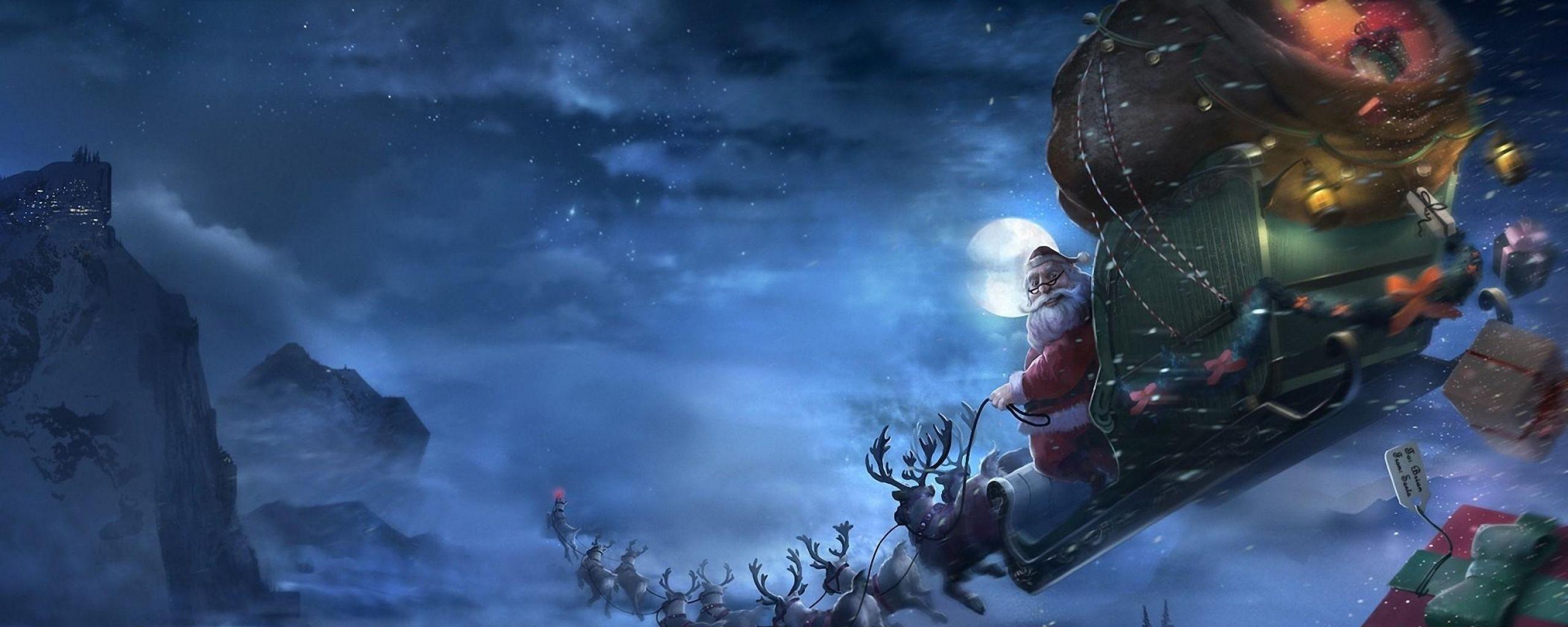 Merry Christmas Dual Screen Wallpapers - Top Free Merry Christmas Dual ...