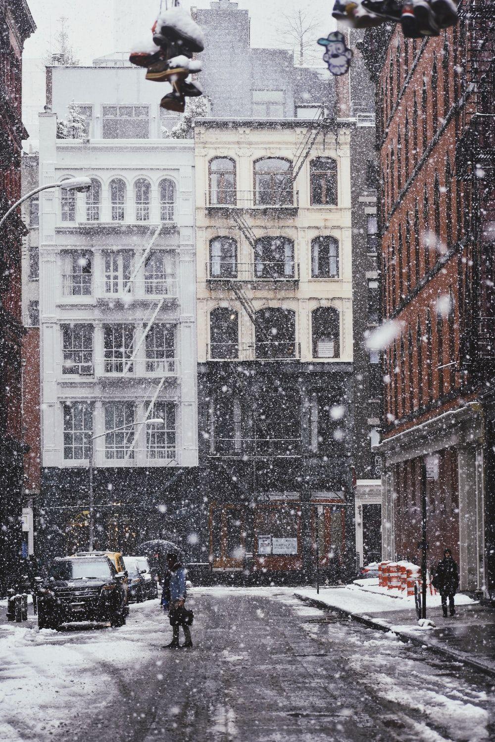 New York City Snow Wallpapers - Top Free New York City Snow Backgrounds ...