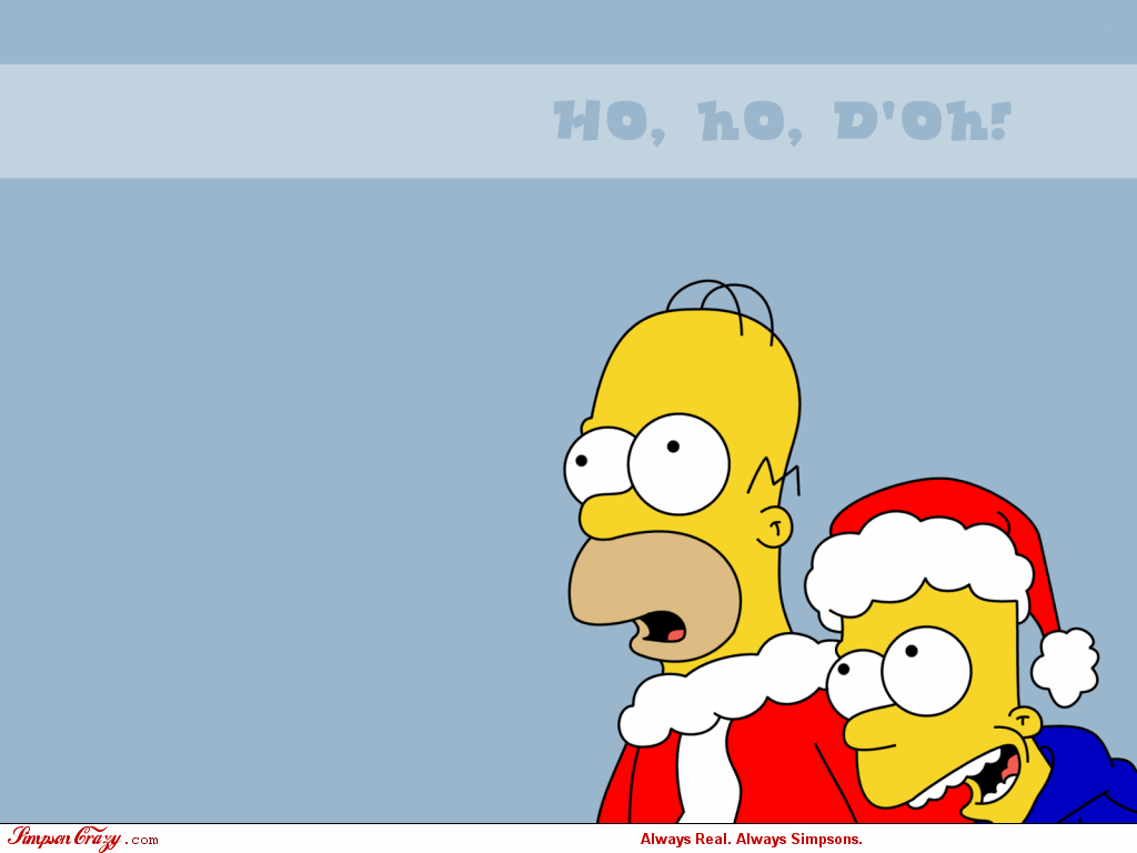 Simpsons Christmas Wallpapers - Top Free Simpsons Christmas Backgrounds ...