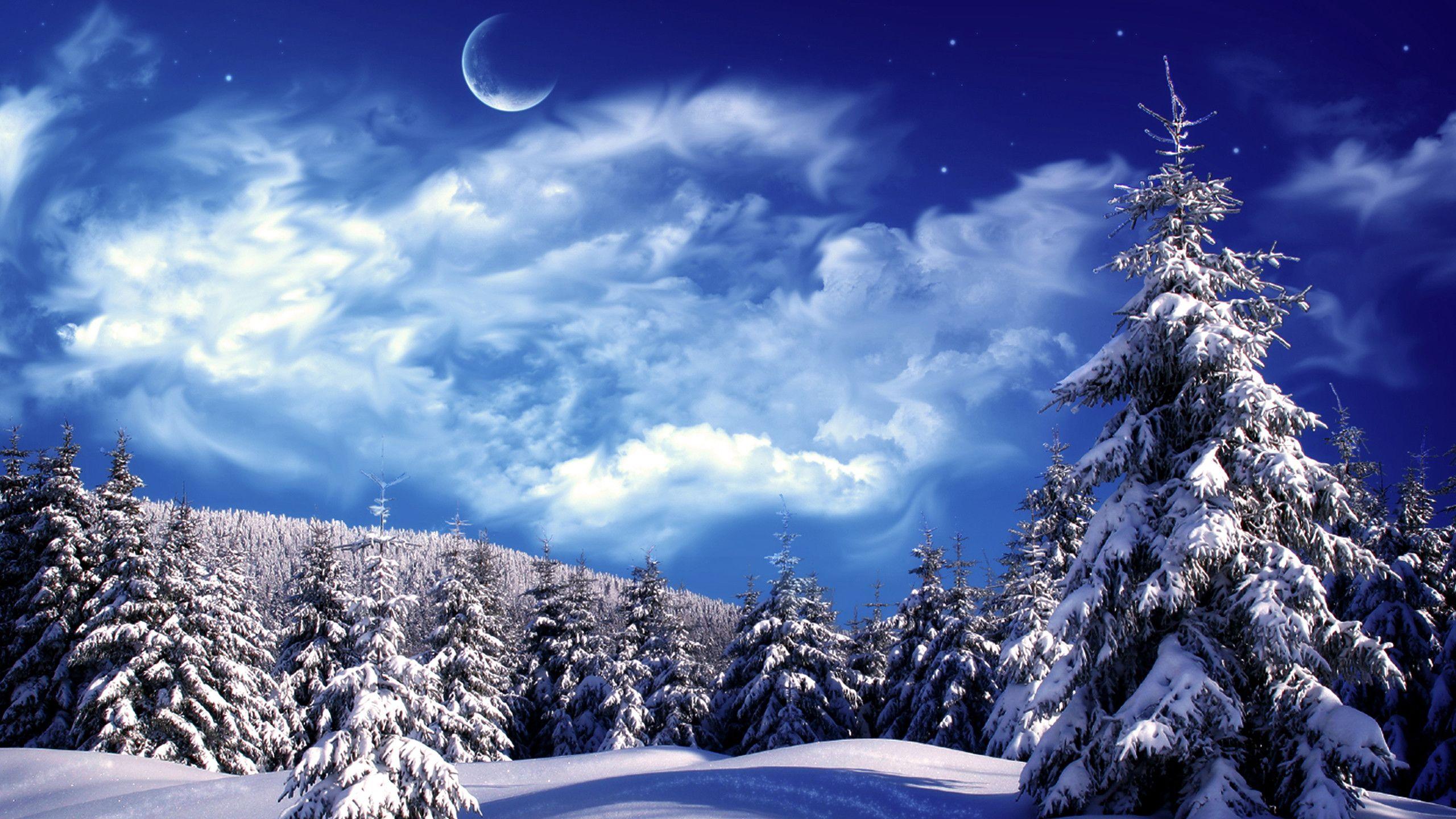 Christmas Landscape Wallpapers - Top Free Christmas Landscape ...