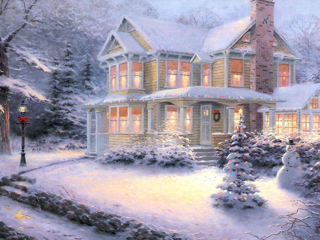 Christmas Landscape Wallpapers - Top Free Christmas Landscape ...