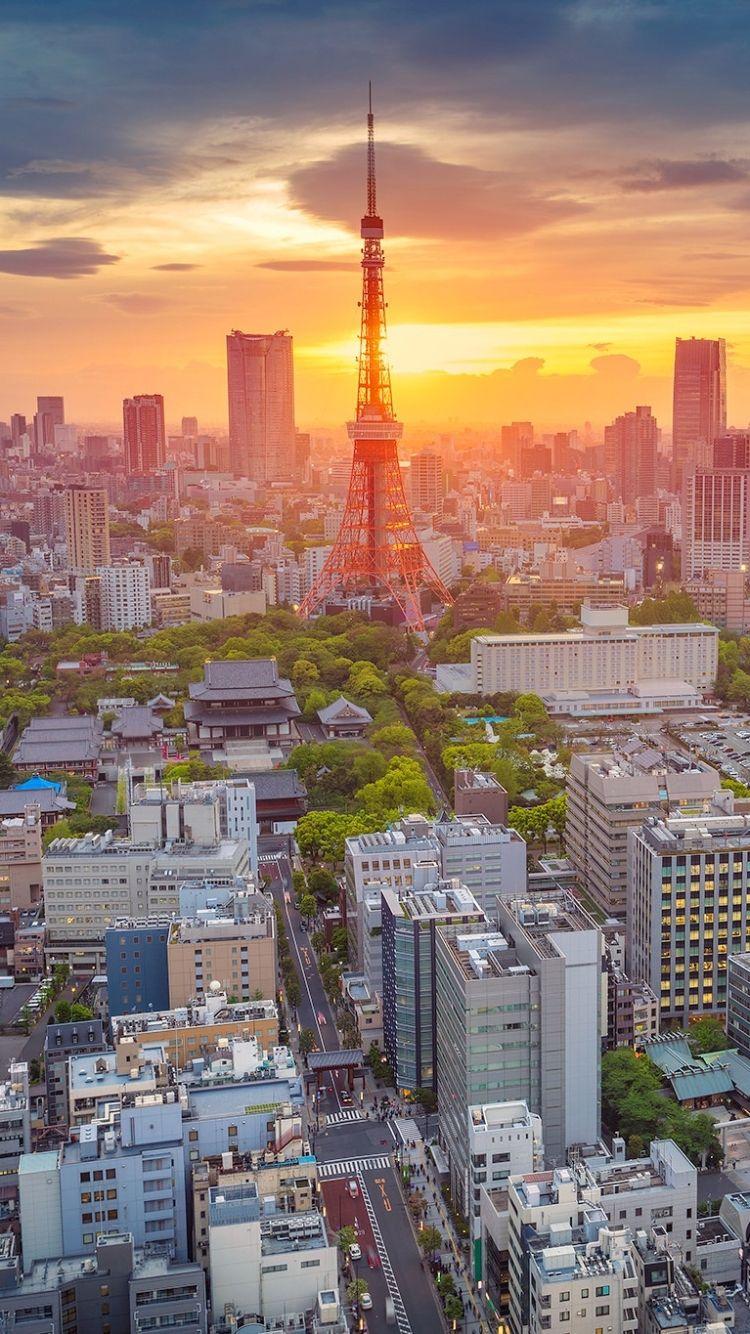 Tokyo Sunset Wallpapers - Top Free Tokyo Sunset Backgrounds ...