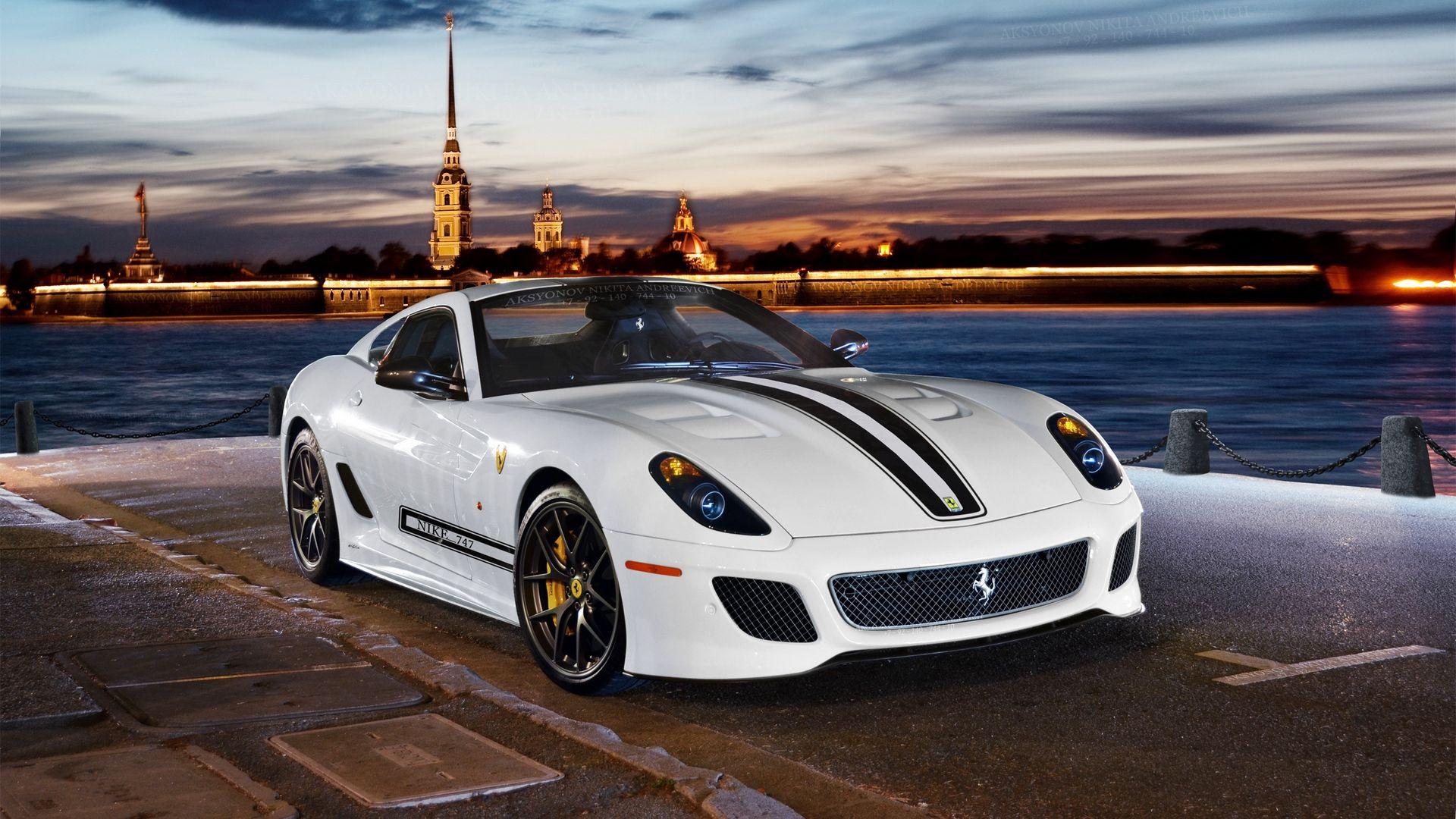 White Ferrari Wallpapers - Top Free White Ferrari Backgrounds ...