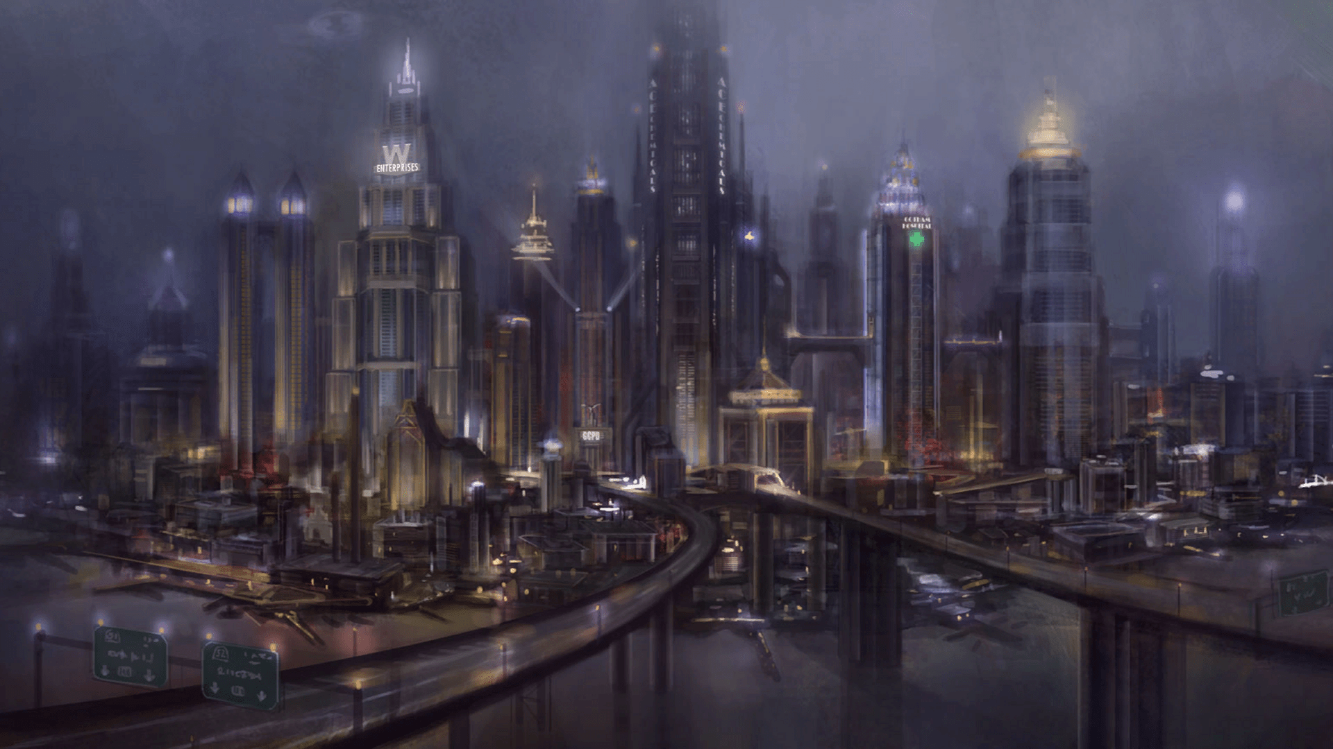 Gotham City Wallpapers - Top Free Gotham City Backgrounds - WallpaperAccess