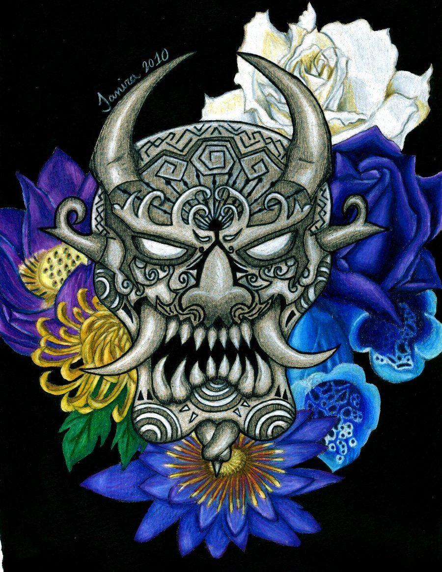 Hannya Mask Wallpapers - Top Free Hannya Mask Backgrounds - WallpaperAccess