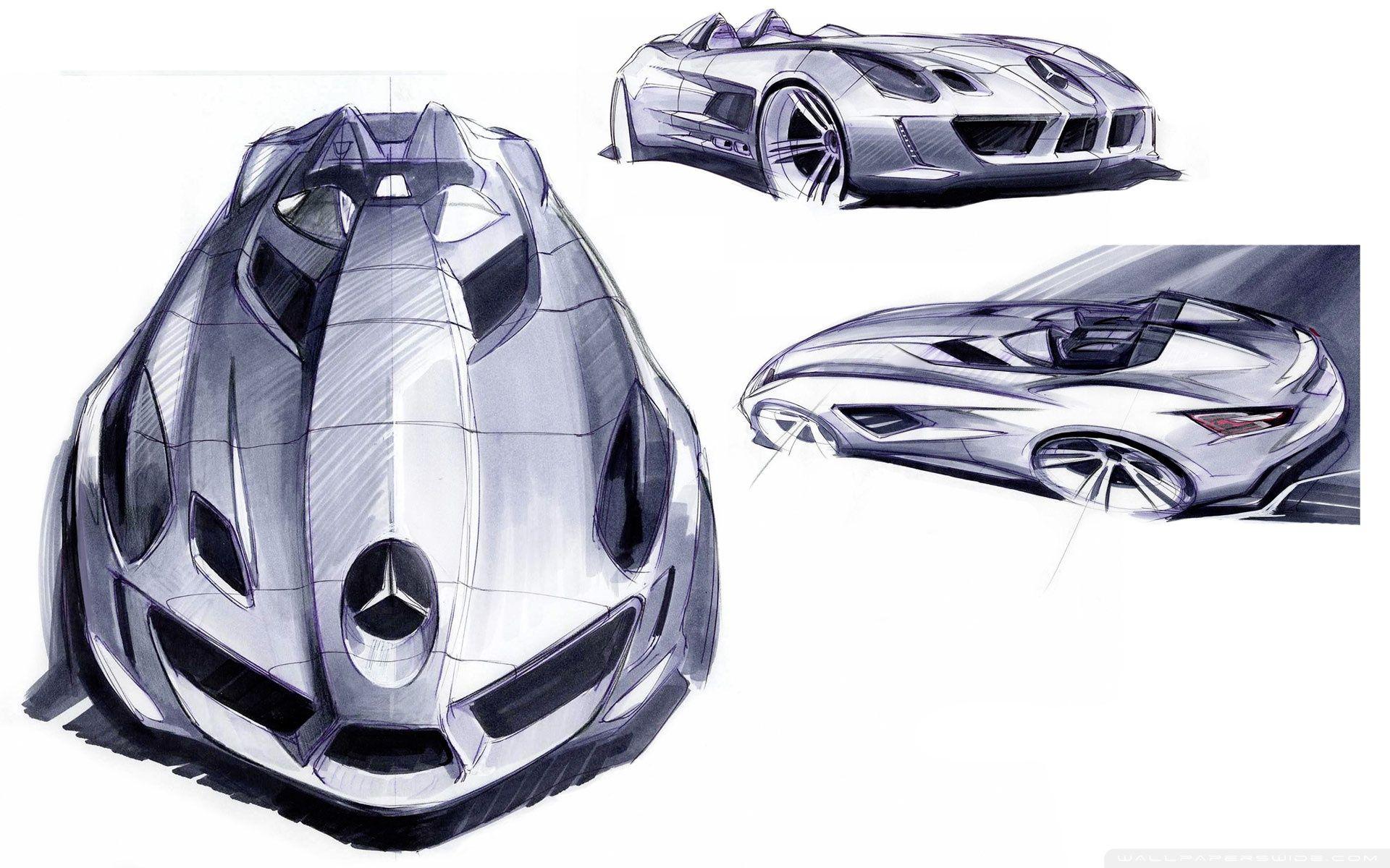 Car Sketch Wallpapers - Top Free Car Sketch Backgrounds - WallpaperAccess