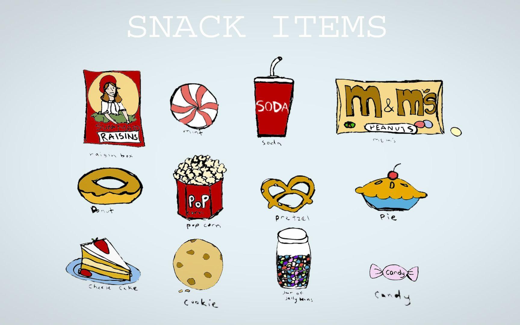 Snacks Wallpapers - Top Free Snacks Backgrounds - WallpaperAccess