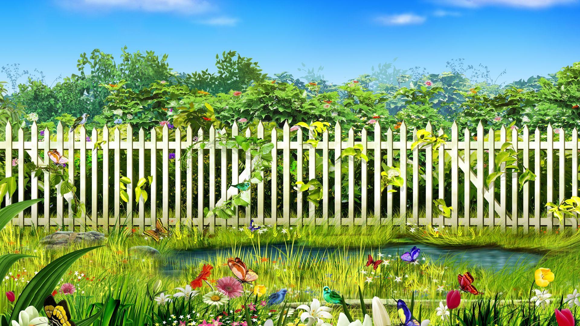 Spring Garden Wallpapers - Top Free Spring Garden Backgrounds ...