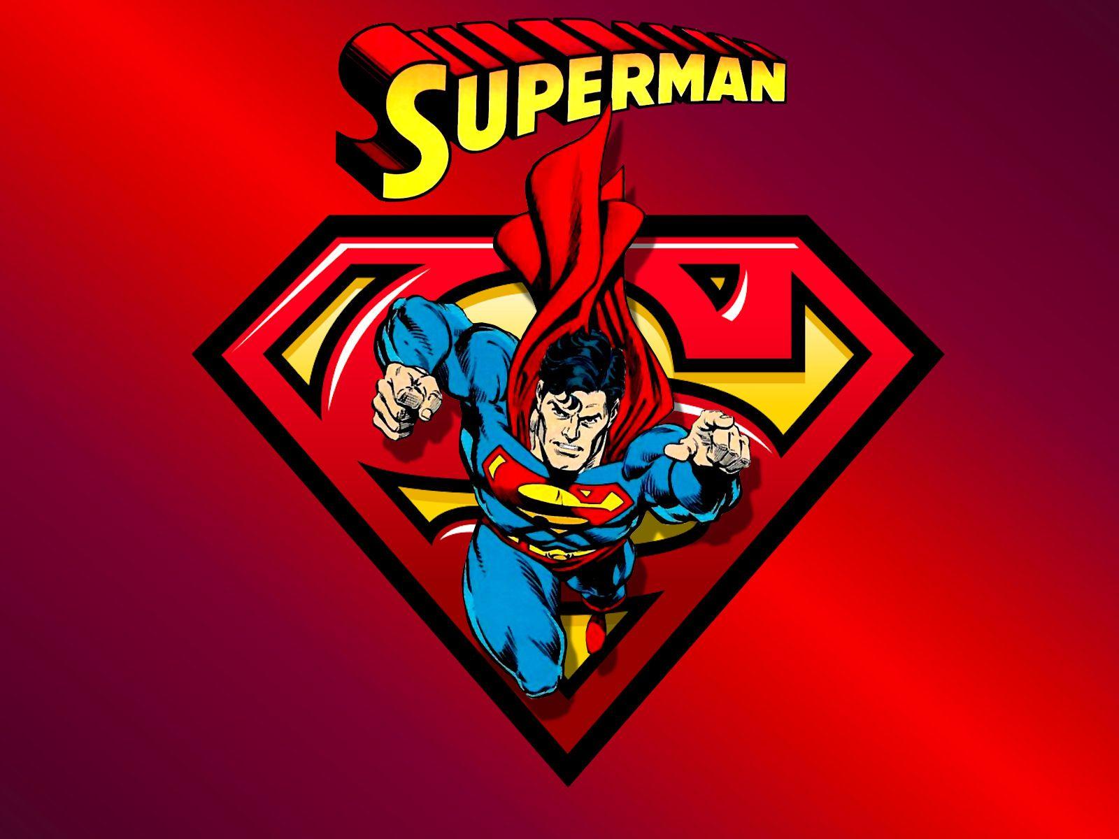 Cartoon Superman Wallpapers - Top Free Cartoon Superman Backgrounds ...