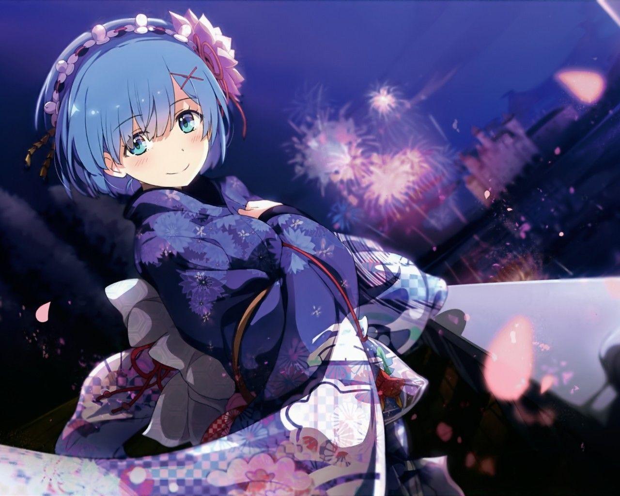 Rem Re Zero Wallpapers - Top Free Rem Re Zero Backgrounds - WallpaperAccess