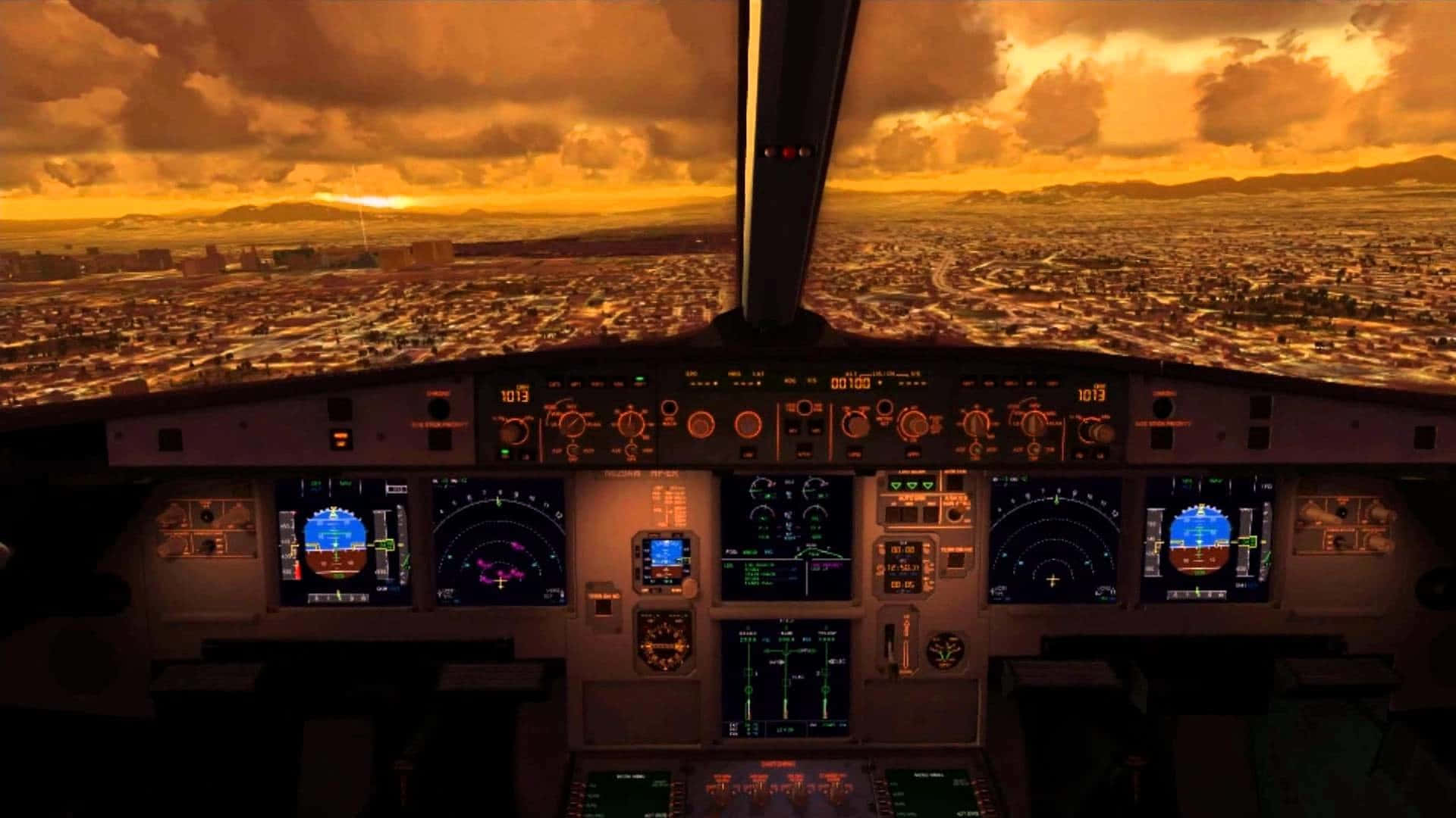 Airbus A320 Cockpit Wallpapers - Top Free Airbus A320 Cockpit ...