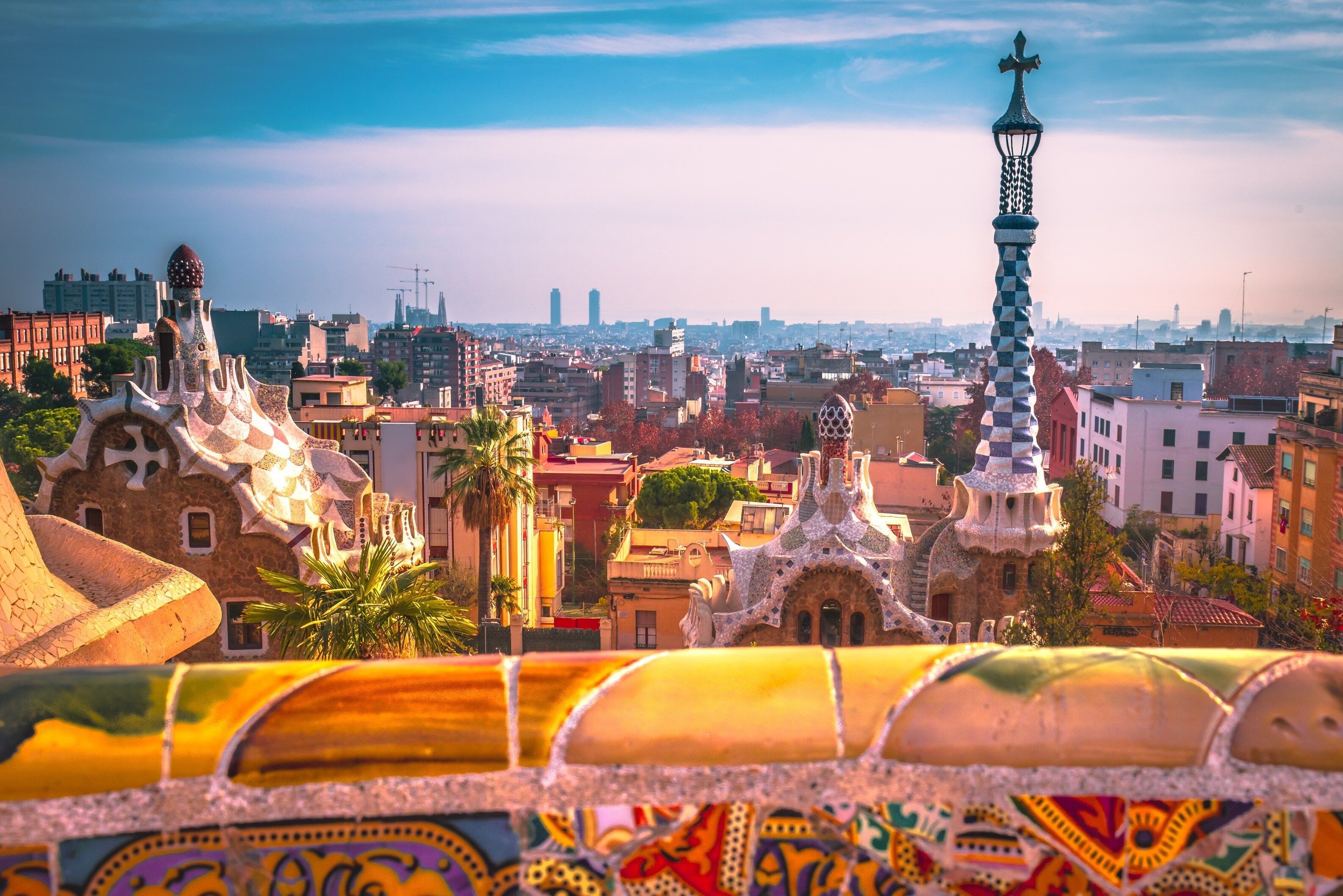 Park Guell Wallpapers - Top Free Park Guell Backgrounds - WallpaperAccess
