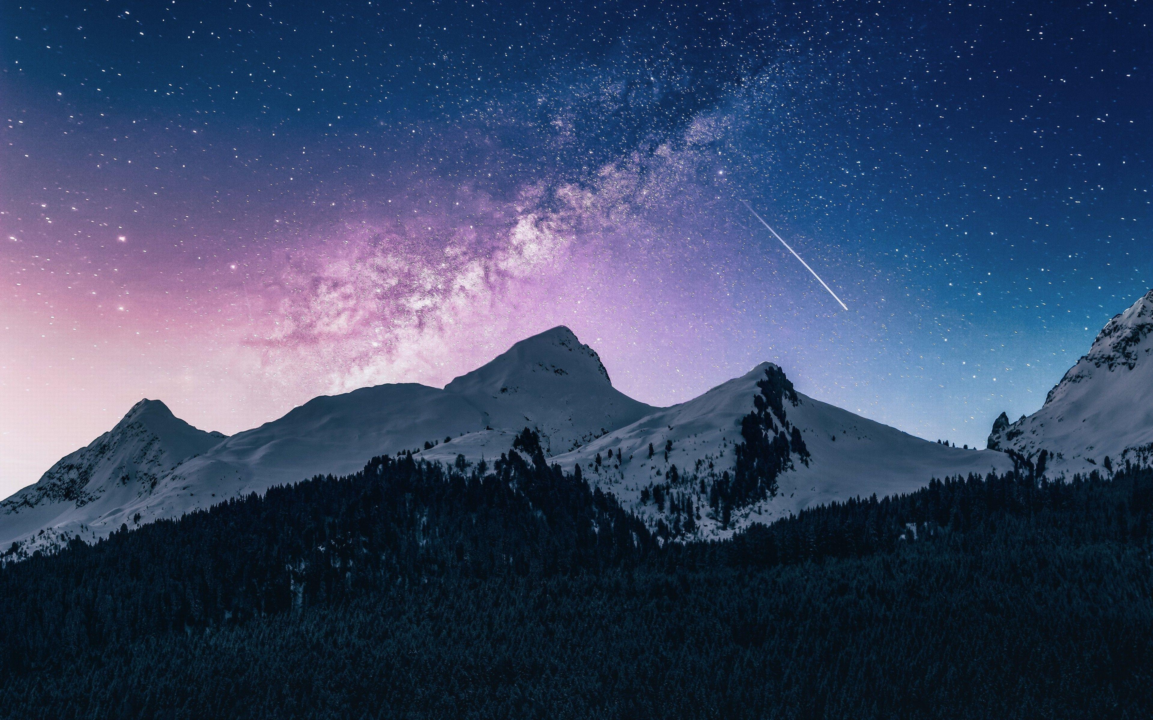 Mountain Night Wallpapers - Top Free Mountain Night Backgrounds ...